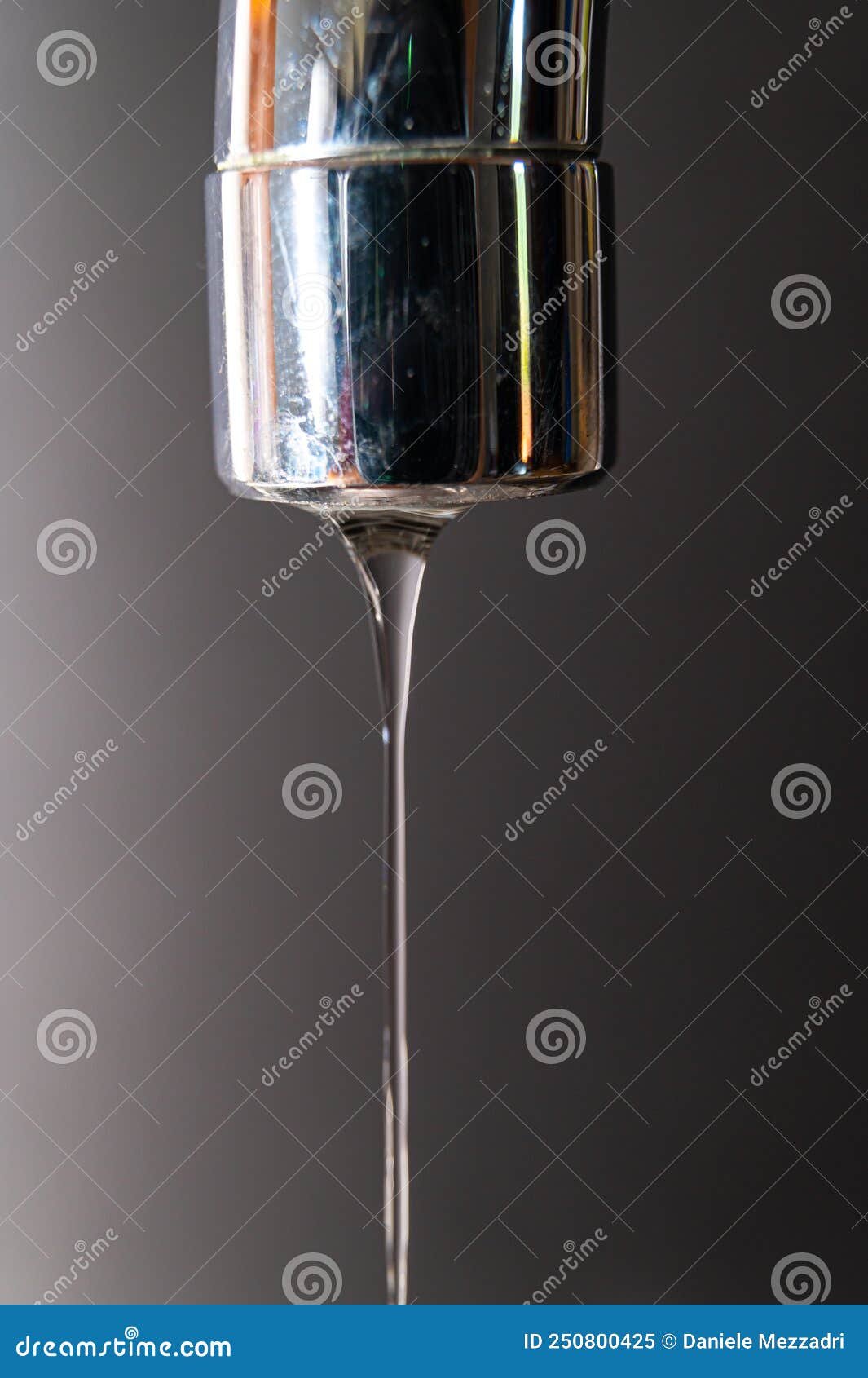 Tap from Which Water Flows. Stock Image - Image of aqueduct, rain ...