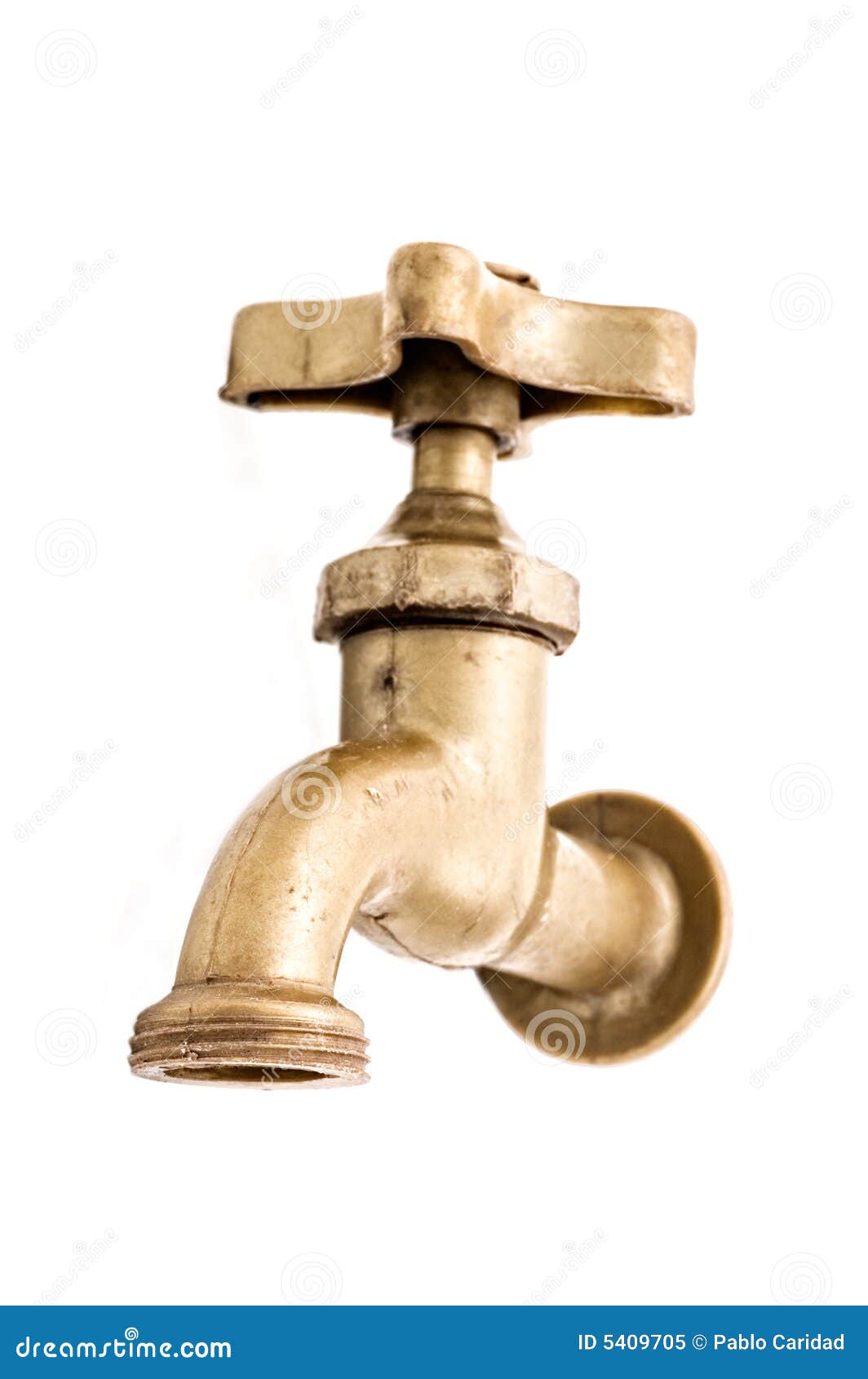 Tap, White Background. Royalty Free Stock Photo - Image: 5409705