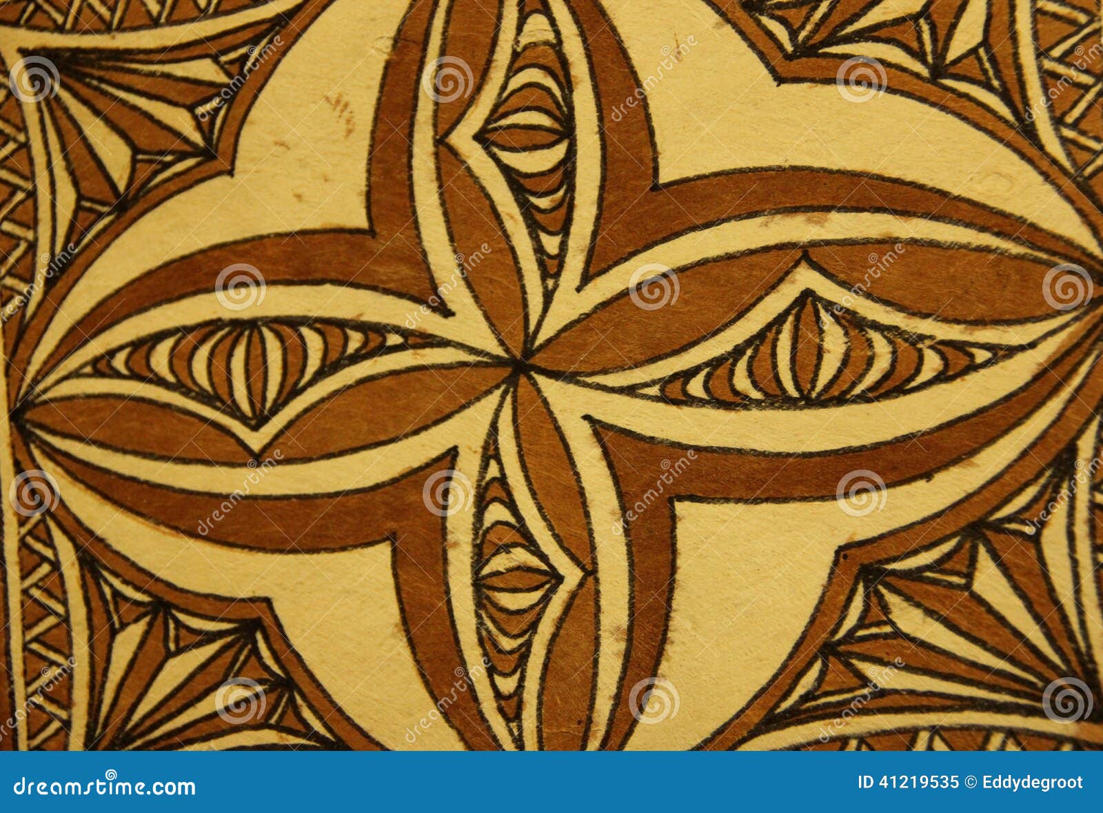 Tapa Cloth immagine stock. Immagine di disegno, tradizionale - 41219535