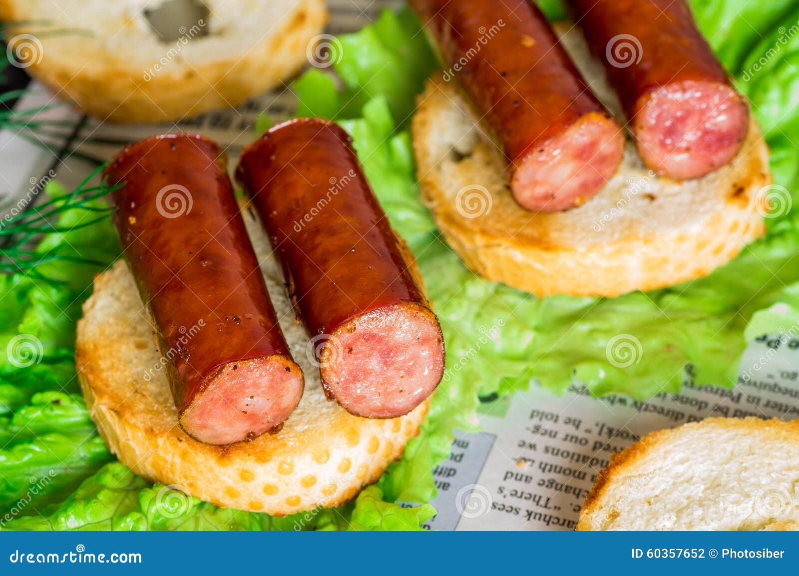 Tapas Appetizer with Smoked Sausage Stock Photo - Image of tapas, snack ...