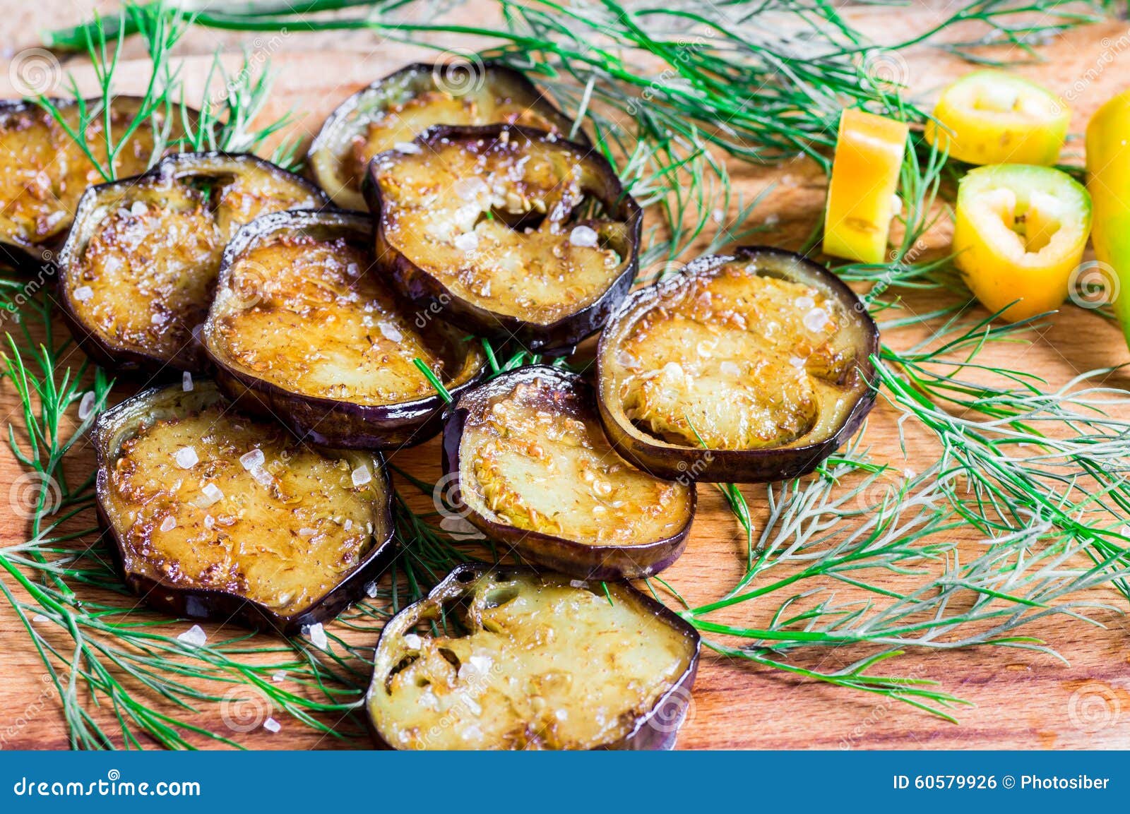 Tapas Eggplant Fried in Oil Stock Photo - Image of dish, vegetable ...