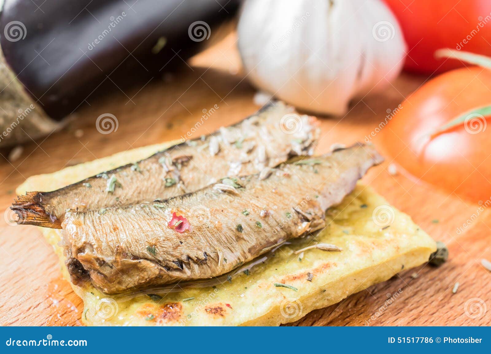 Tapas fish stock photo. Image of fish, sardines, traditional - 51517786