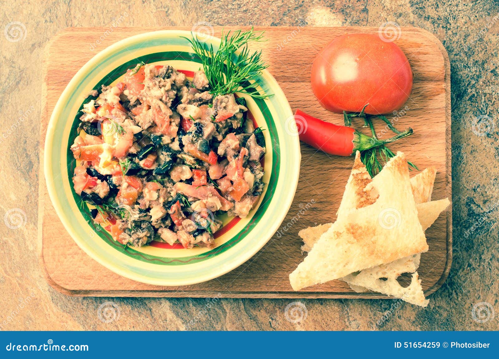 Tapas of Fish and Vegetables Stock Image - Image of olives, tomato ...