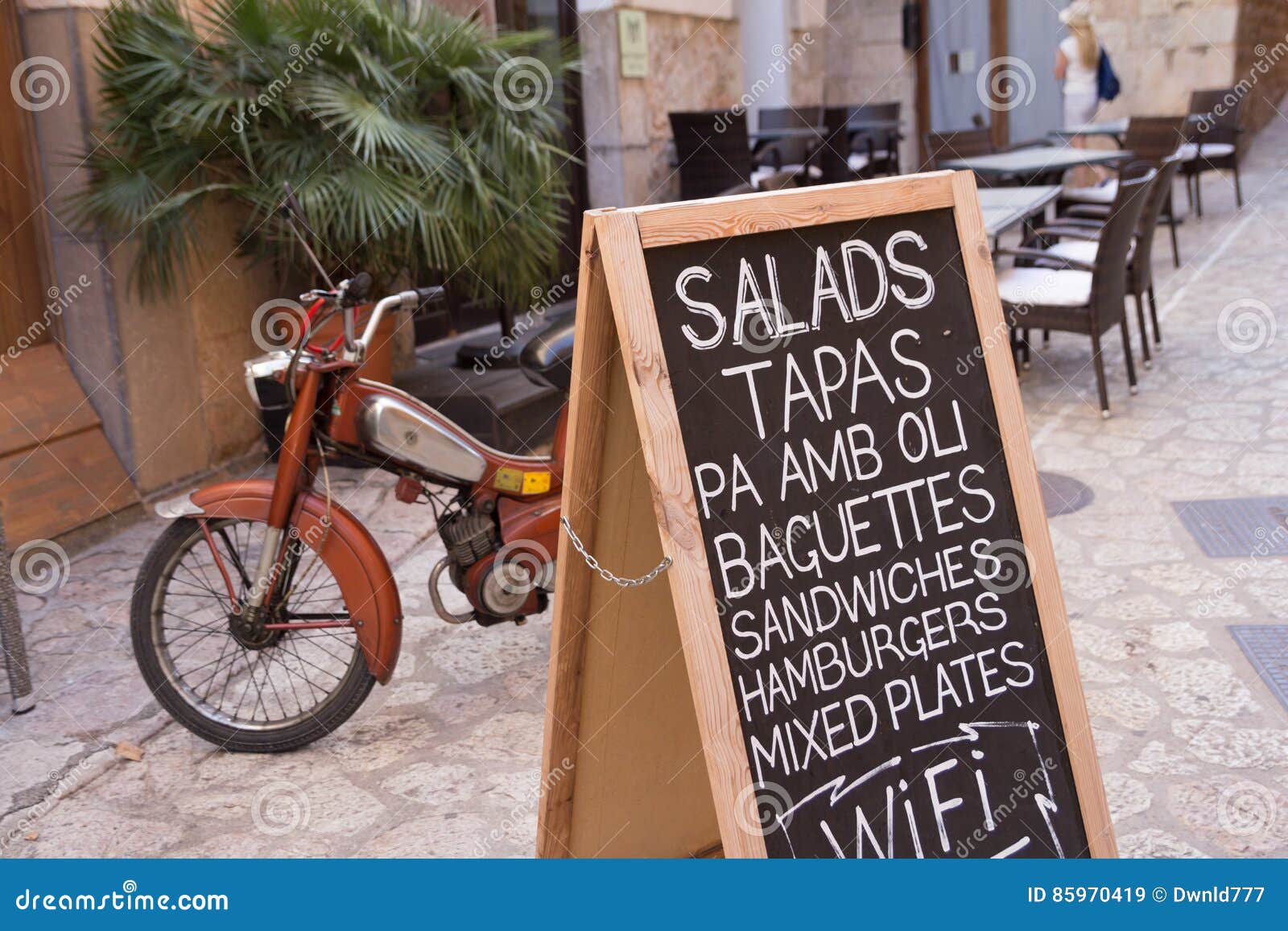 Tapas Menu, Seafood, Restaurant Royalty-Free Stock Photo ...