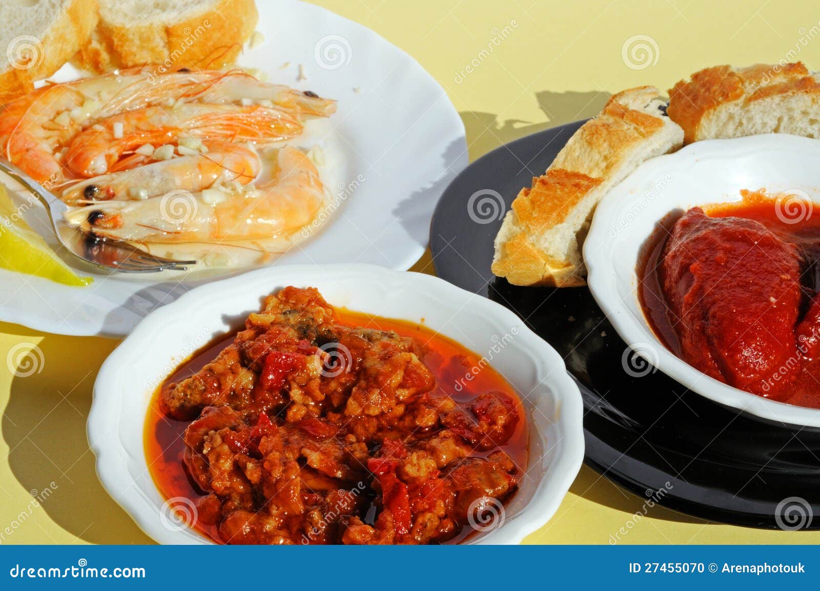 Tapas selection, Spain. stock photo. Image of andalucia - 27455070