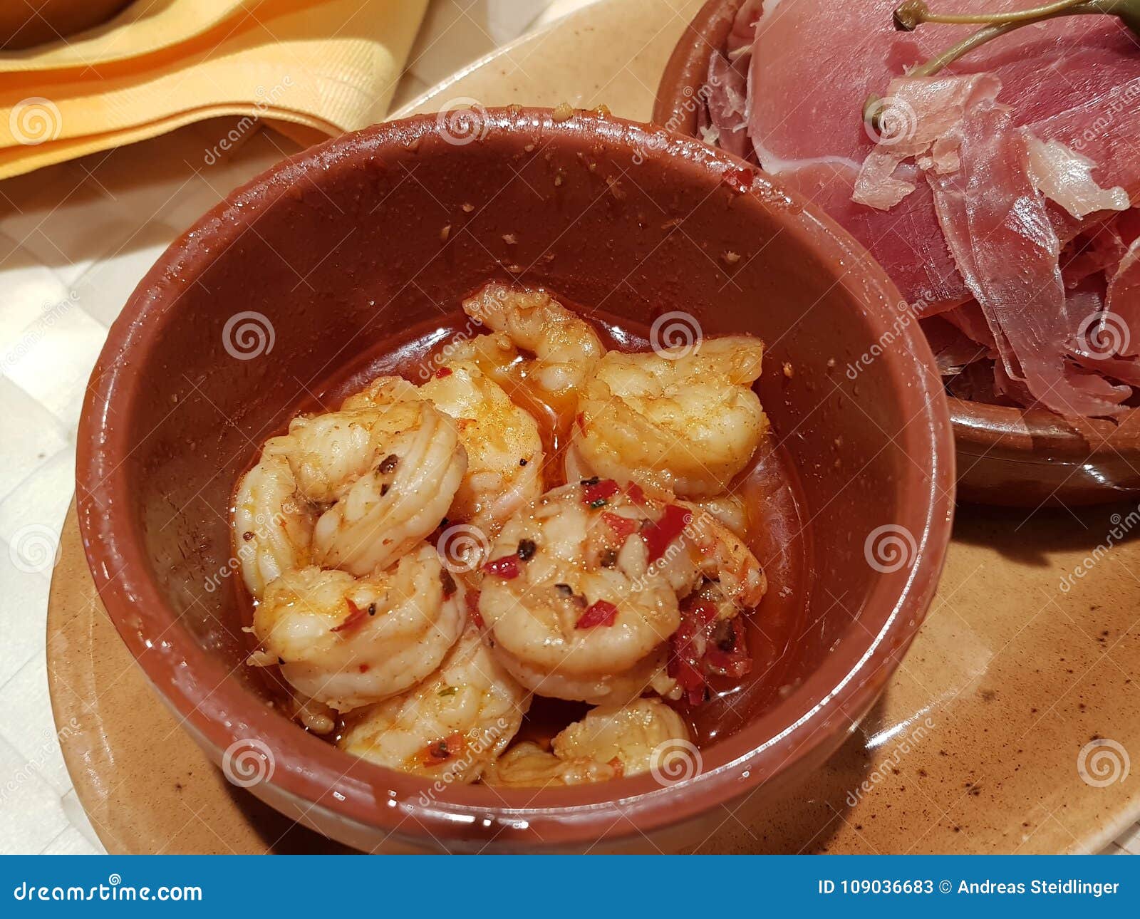 Tapas spanish starters stock image. Image of mediterranean - 109036683