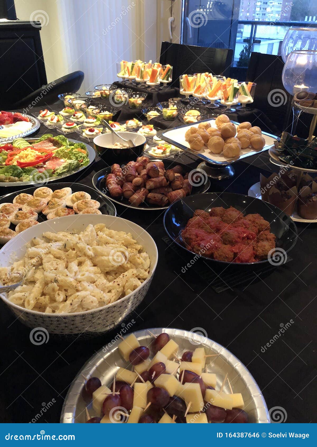 Tapas Table, Details. Nice Colors. Stock Photo - Image of diffrent ...