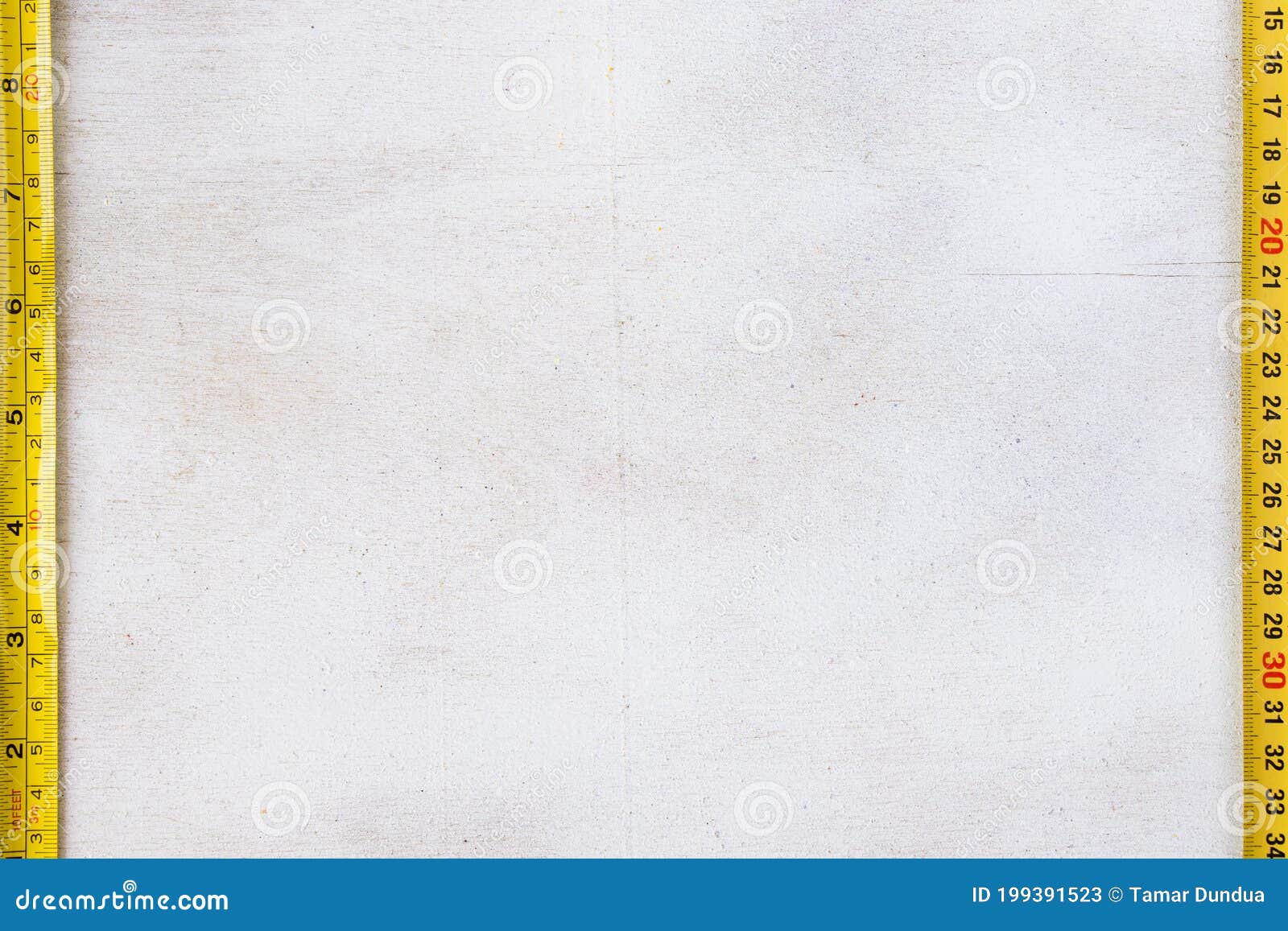 Tape Measure Centimeters and Millimeters on the Yellow Ruler Stock ...