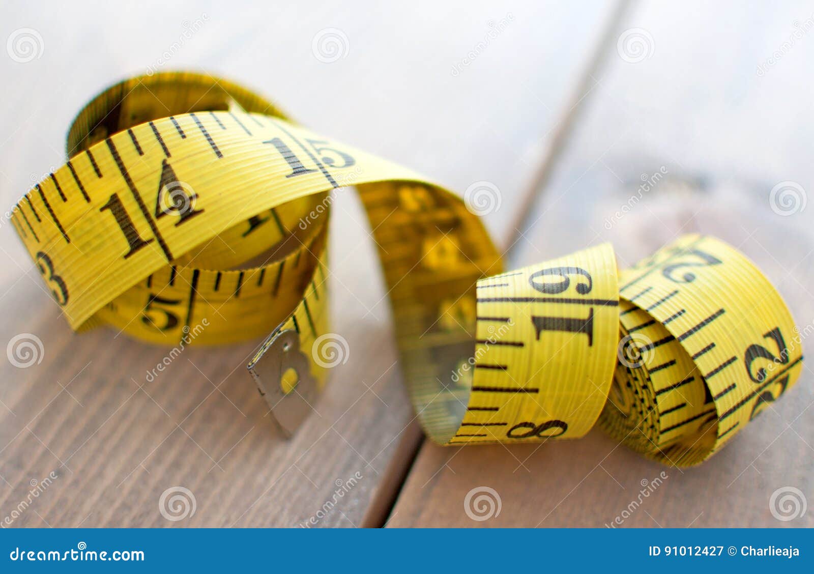 Tape measure stock image. Image of closeup, detox, scale - 91012427
