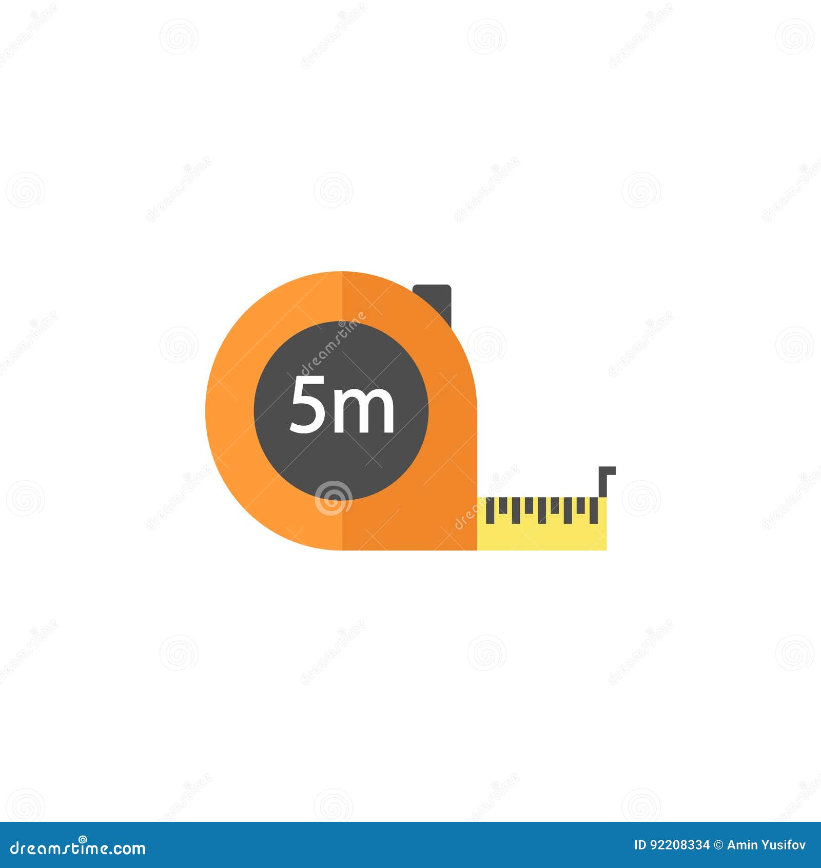 Tape Measure Drawing Cartoon Vector | CartoonDealer.com #25099717