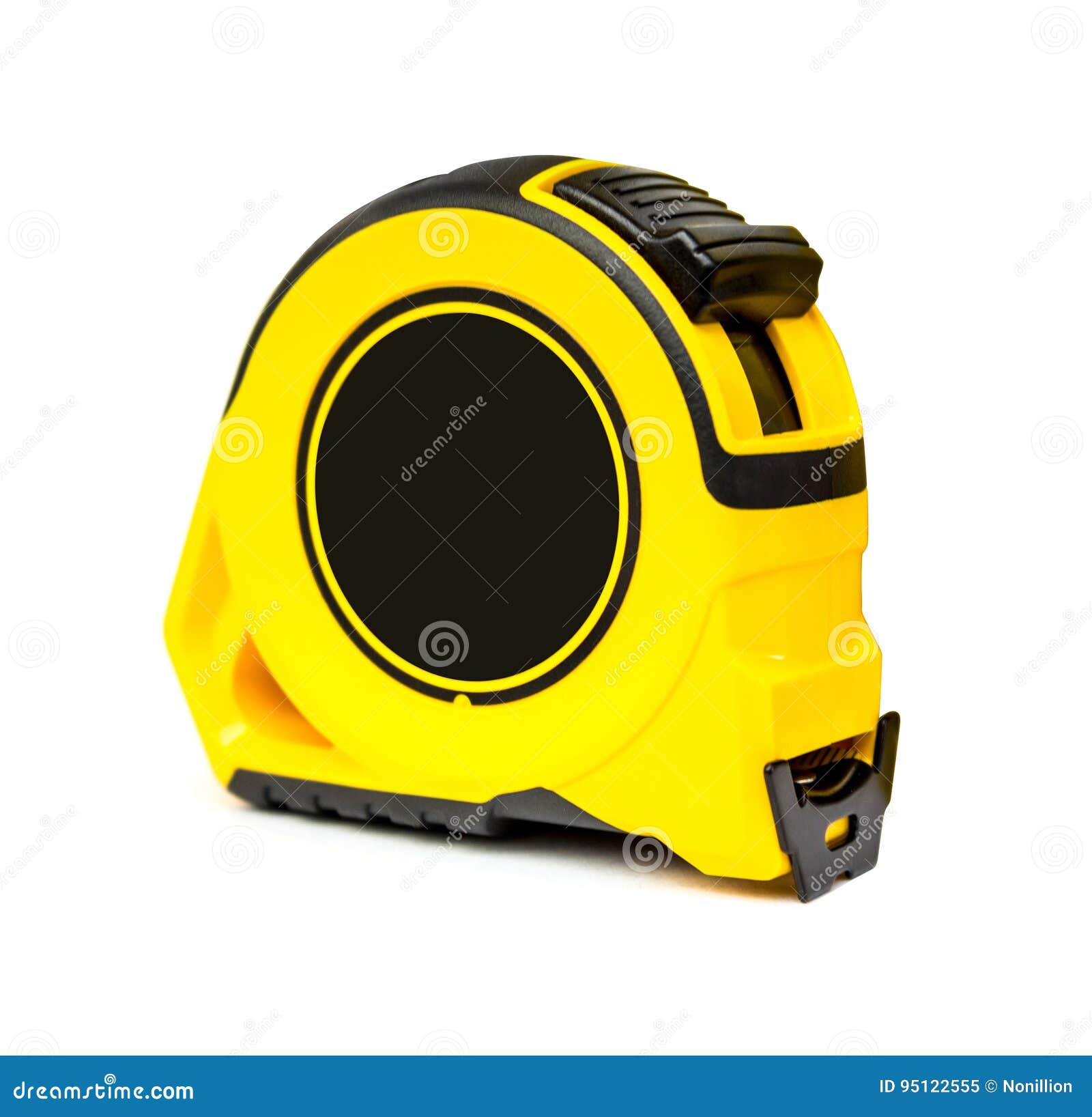 Tape measure on isolated stock image. Image of ruler - 95122555