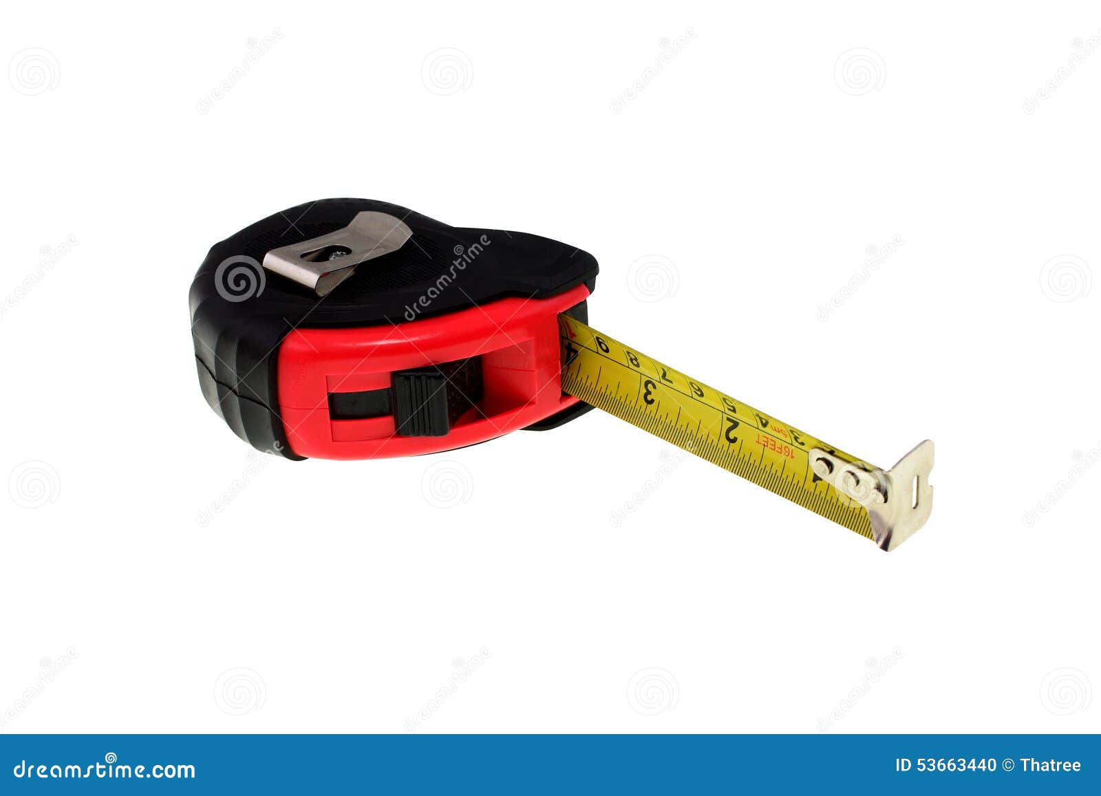 Tape measure stock photo. Image of measure, black, isolated - 53663440