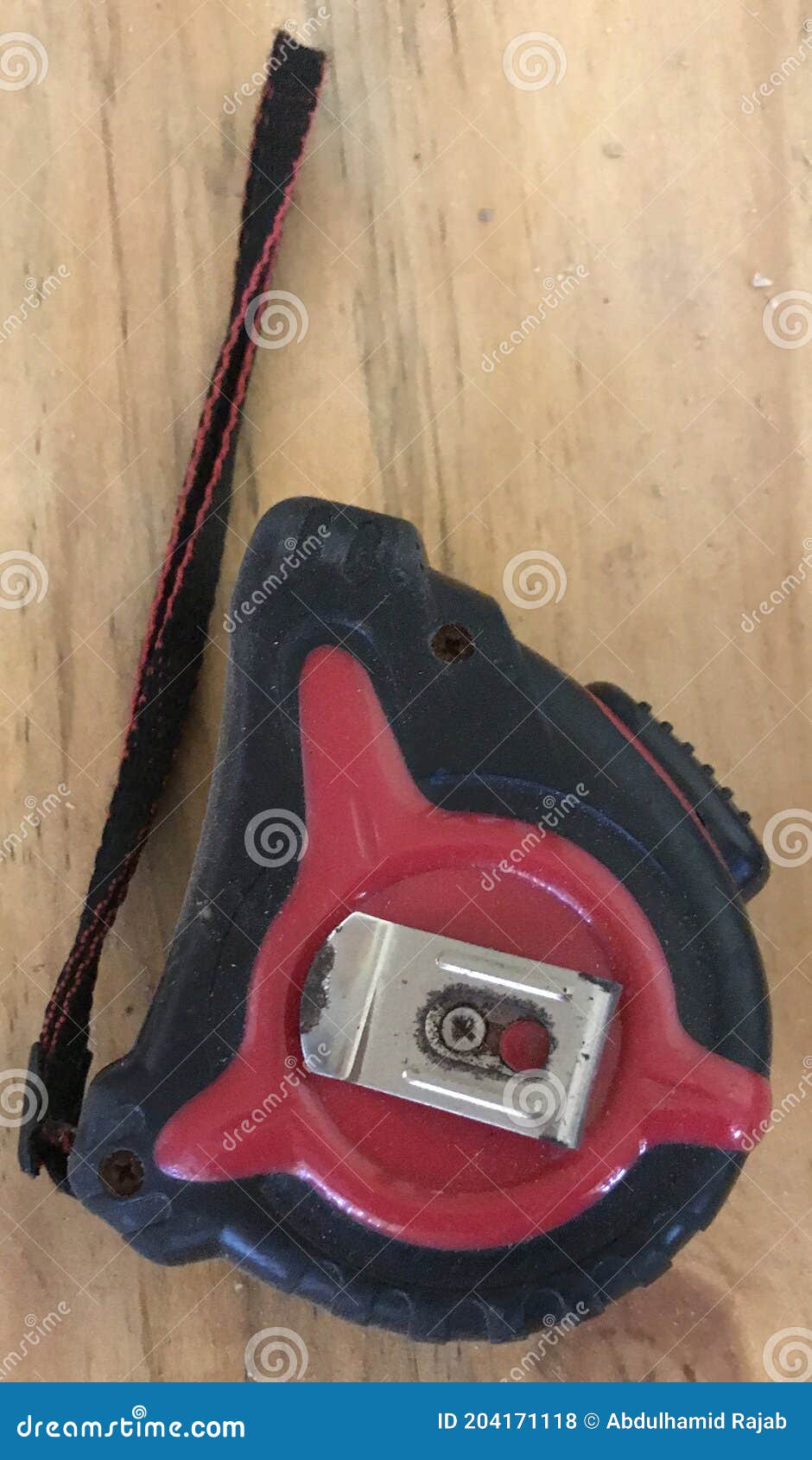 TAPE MEASURE stock photo. Image of wrist, locking, measure - 204171118