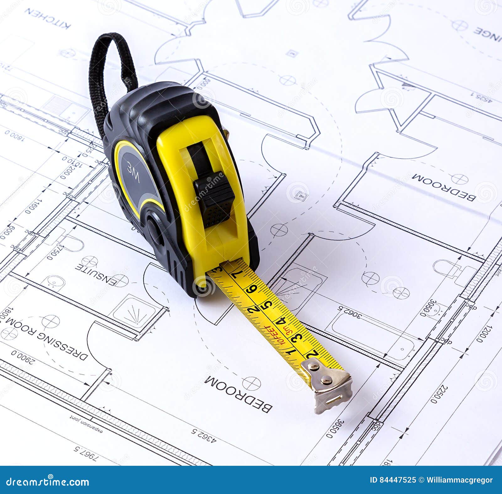 Tape Measure stock image. Image of construction, plan - 84447525