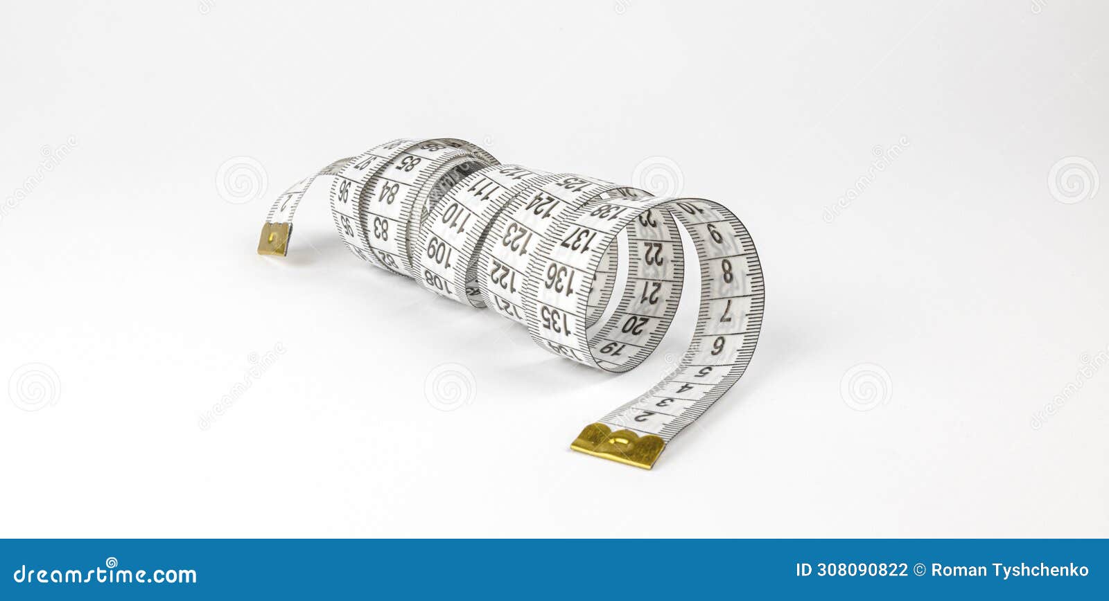 Tape Measure for Taking Measurements. the Concept of Designer Tailoring ...