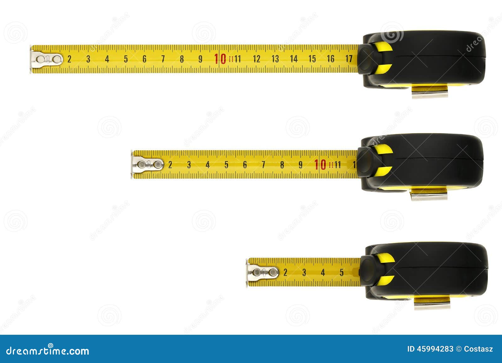 Tape measure stock image. Image of tool, scale, length - 45994283