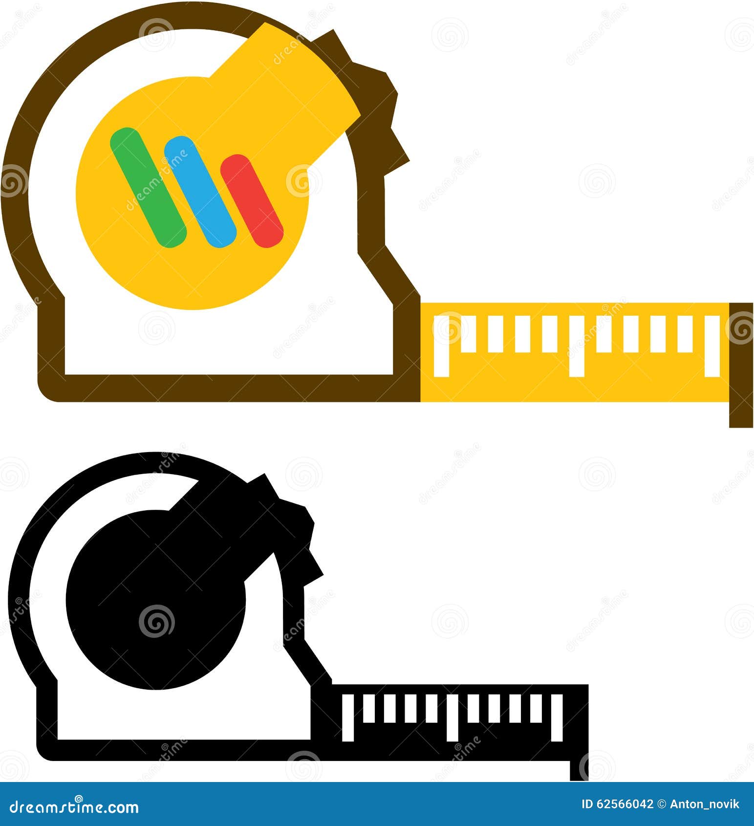 Tape Measure Vector | CartoonDealer.com #62566042