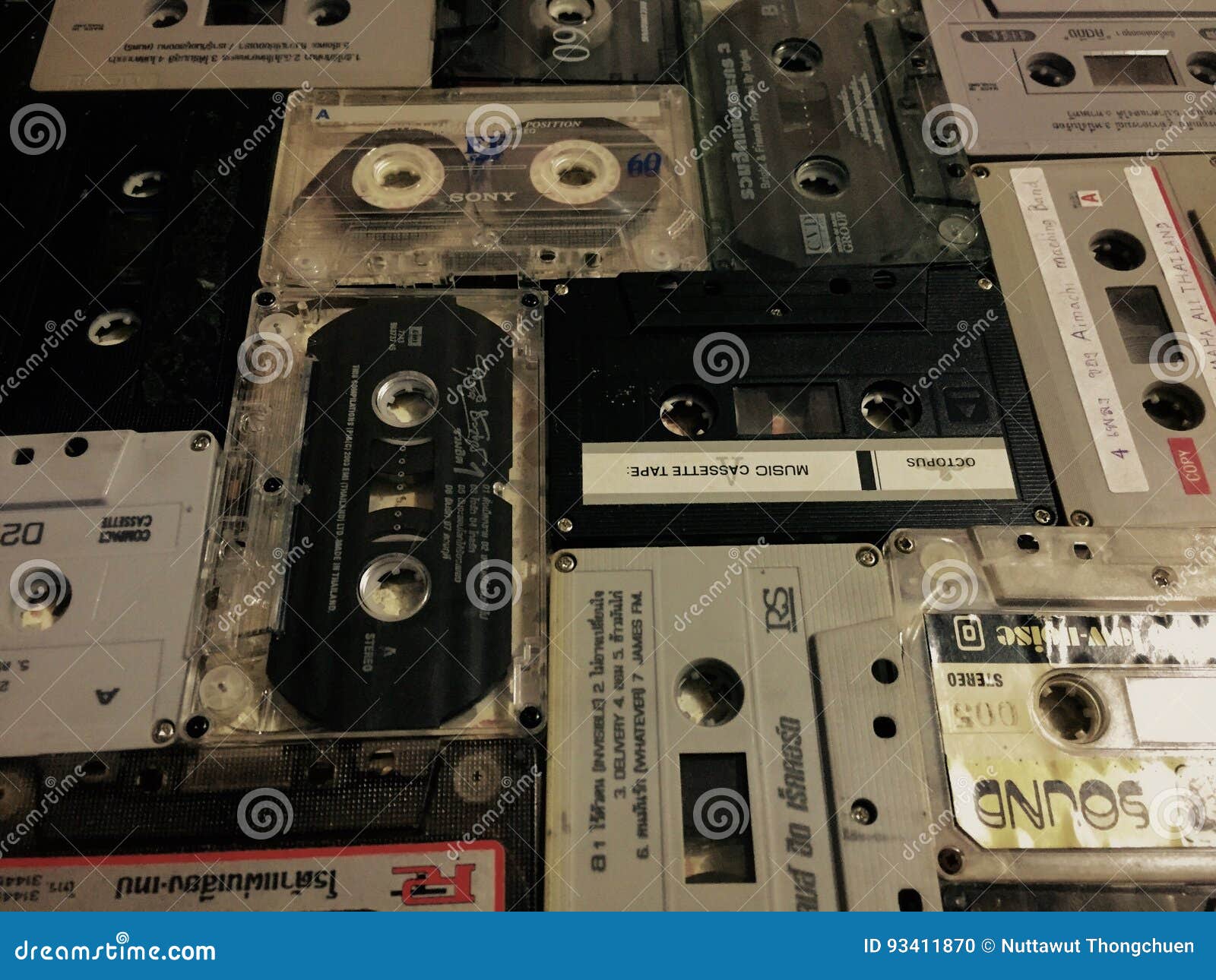 Tape editorial image. Image of tapes, music, tape, listened - 93411870