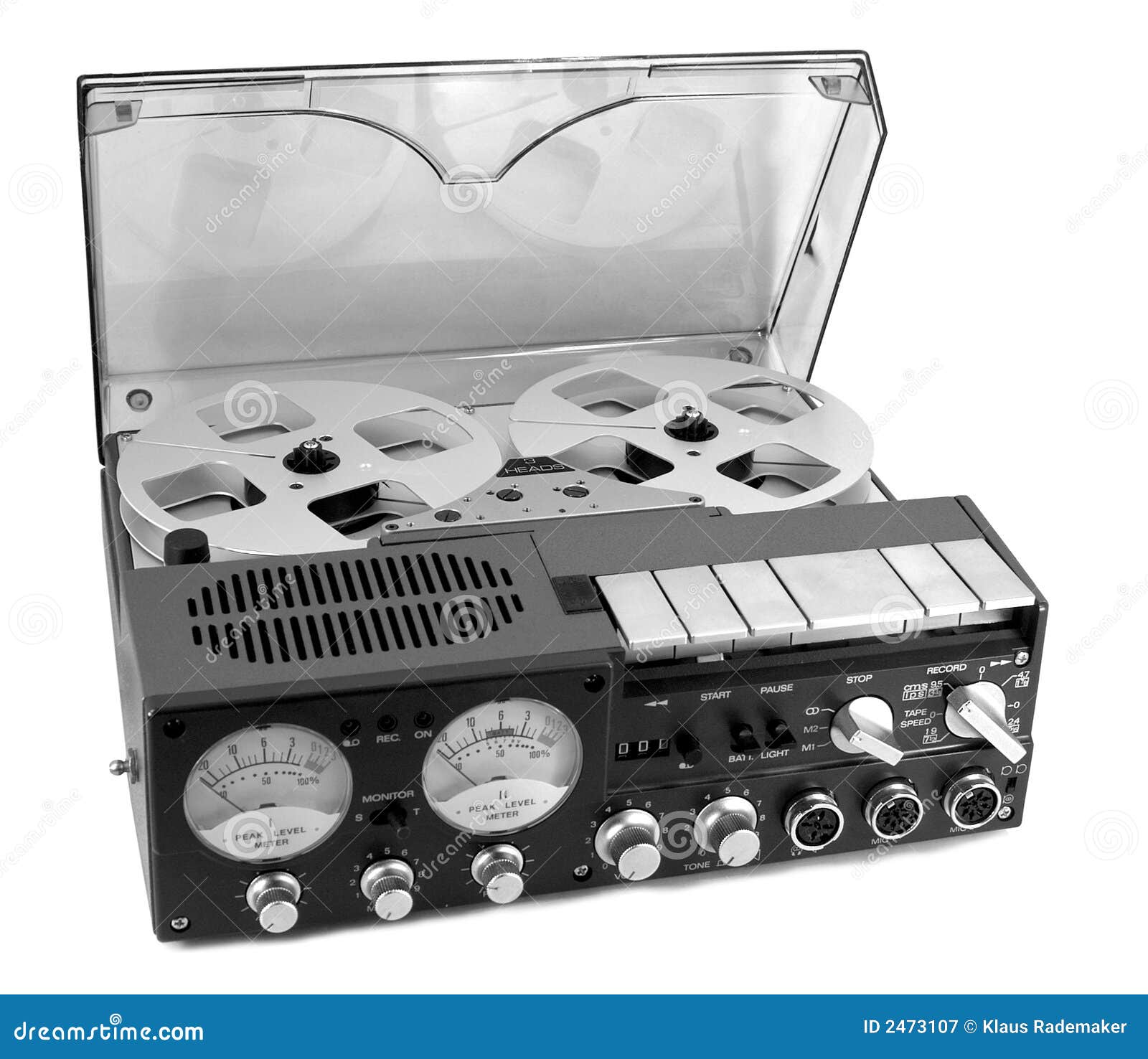 Tape recorder stock image. Image of record, speach, questionaire - 2473107