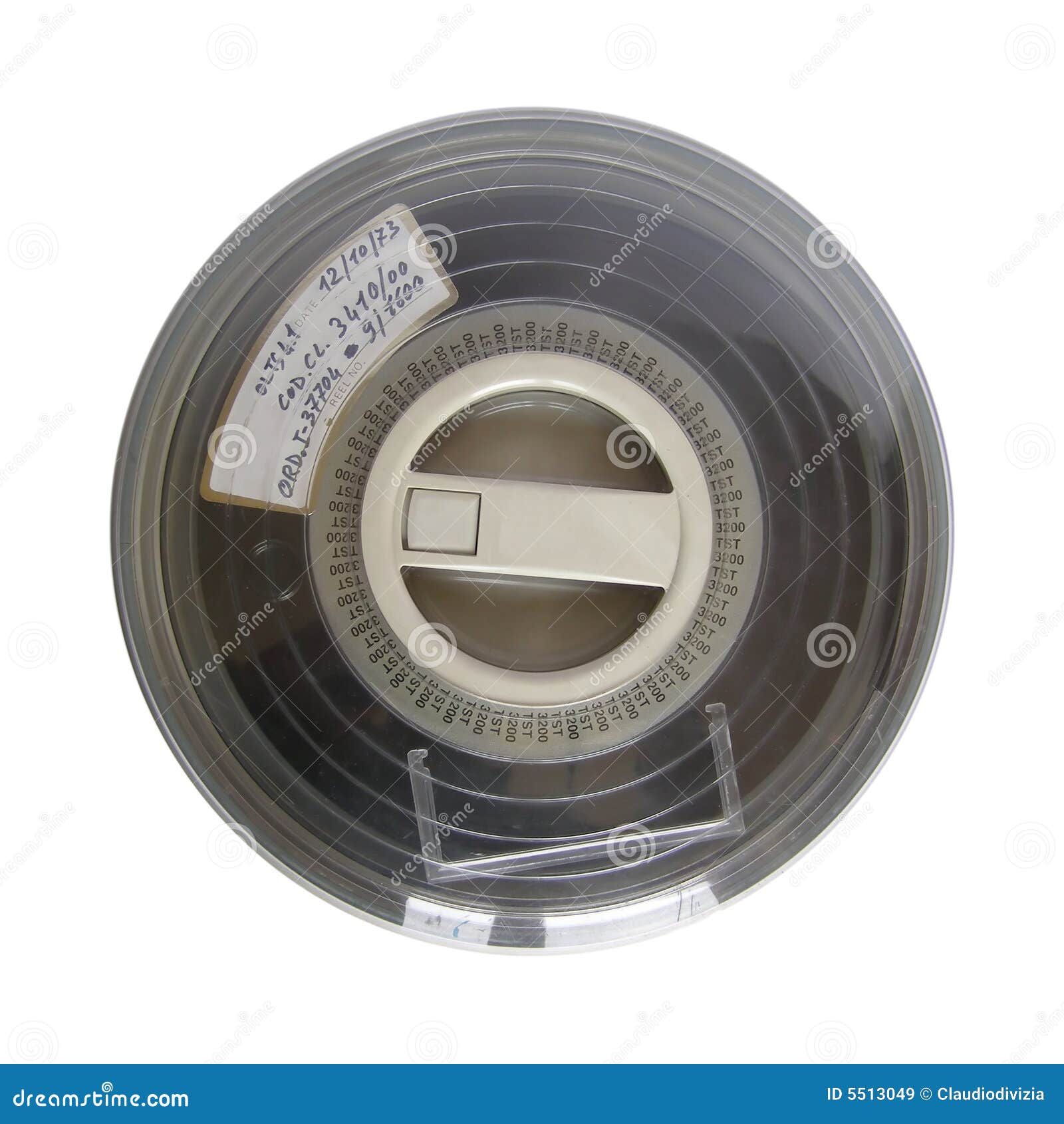 Tape reel stock image. Image of music, technology, data - 5513049
