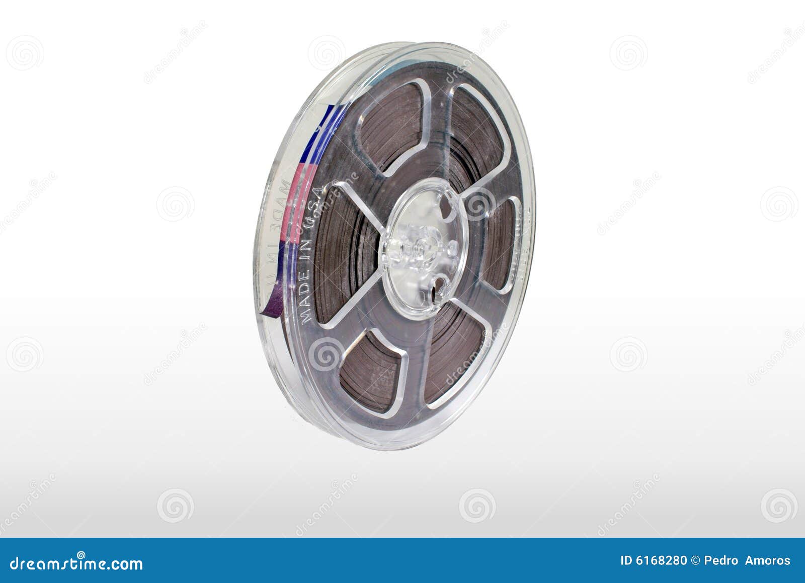 Tape of Tape Recorder Magnetophon Stock Photo - Image of chromium, uher ...