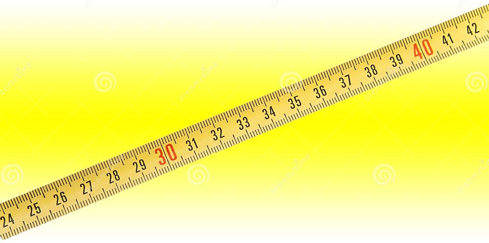 Tapeline stock image. Image of length, measure, yellow - 16221841