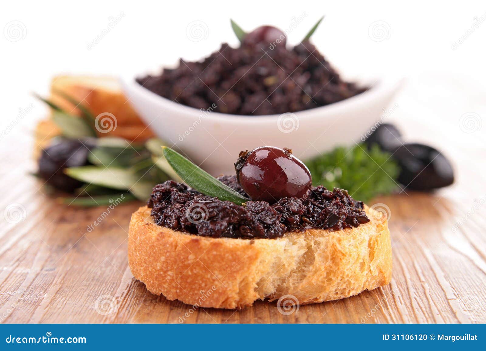 Tapenade stock photo. Image of food, spread, snack, culinary - 31106120