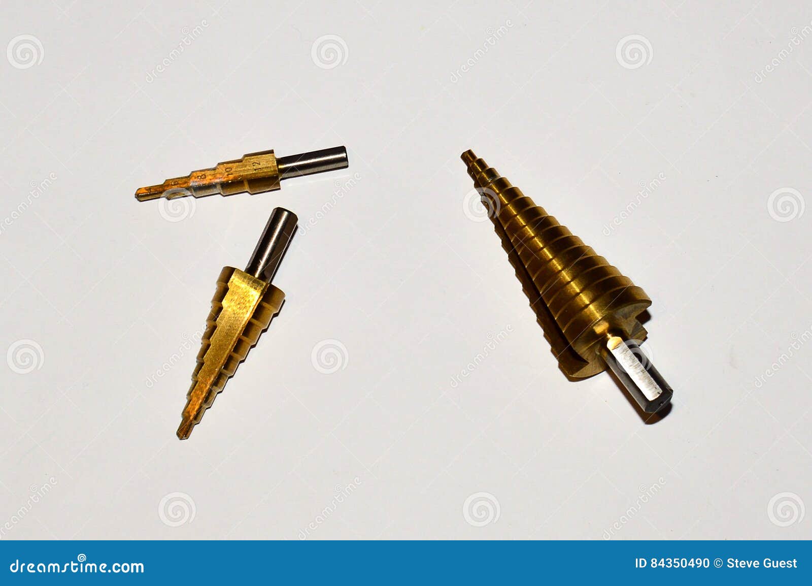 Tapered Drill Bits stock photo. Image of used, repairs - 84350490