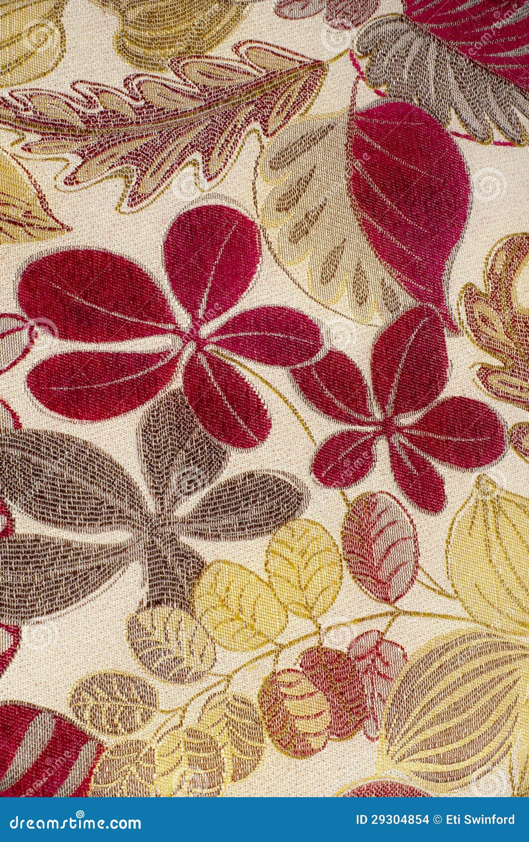 Tapestry fabric stock photo. Image of branches, leaves - 29304854