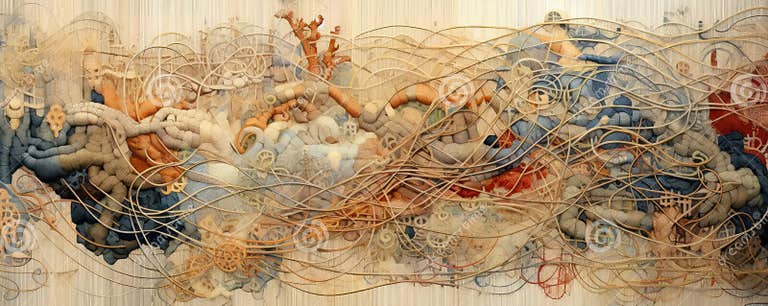 Tapestry of Intricate and Interconnected Threads, Weaving Together a ...