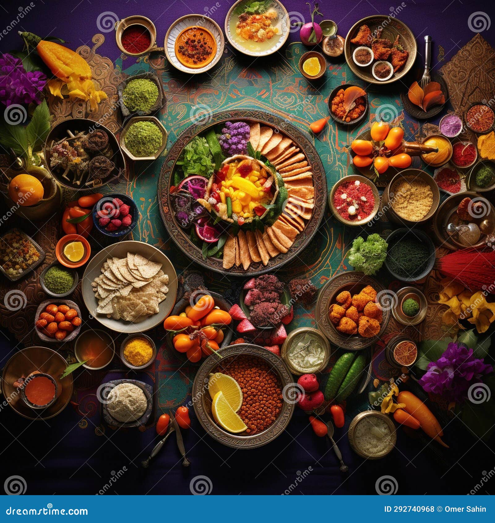 A Tapestry of Taste: Visualizing Traditional Wedding Feasts from ...