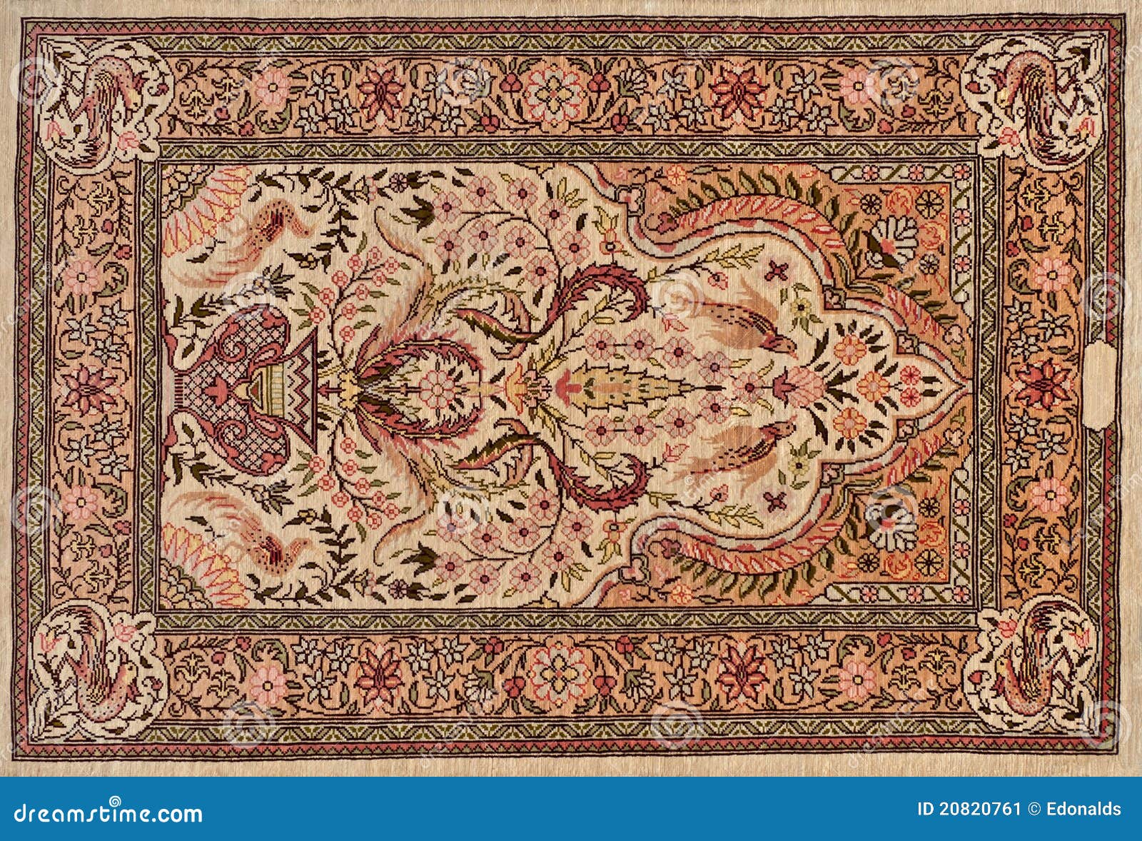 Tapete turco imagem de stock. Imagem de artesanato, ornamento - 20820761