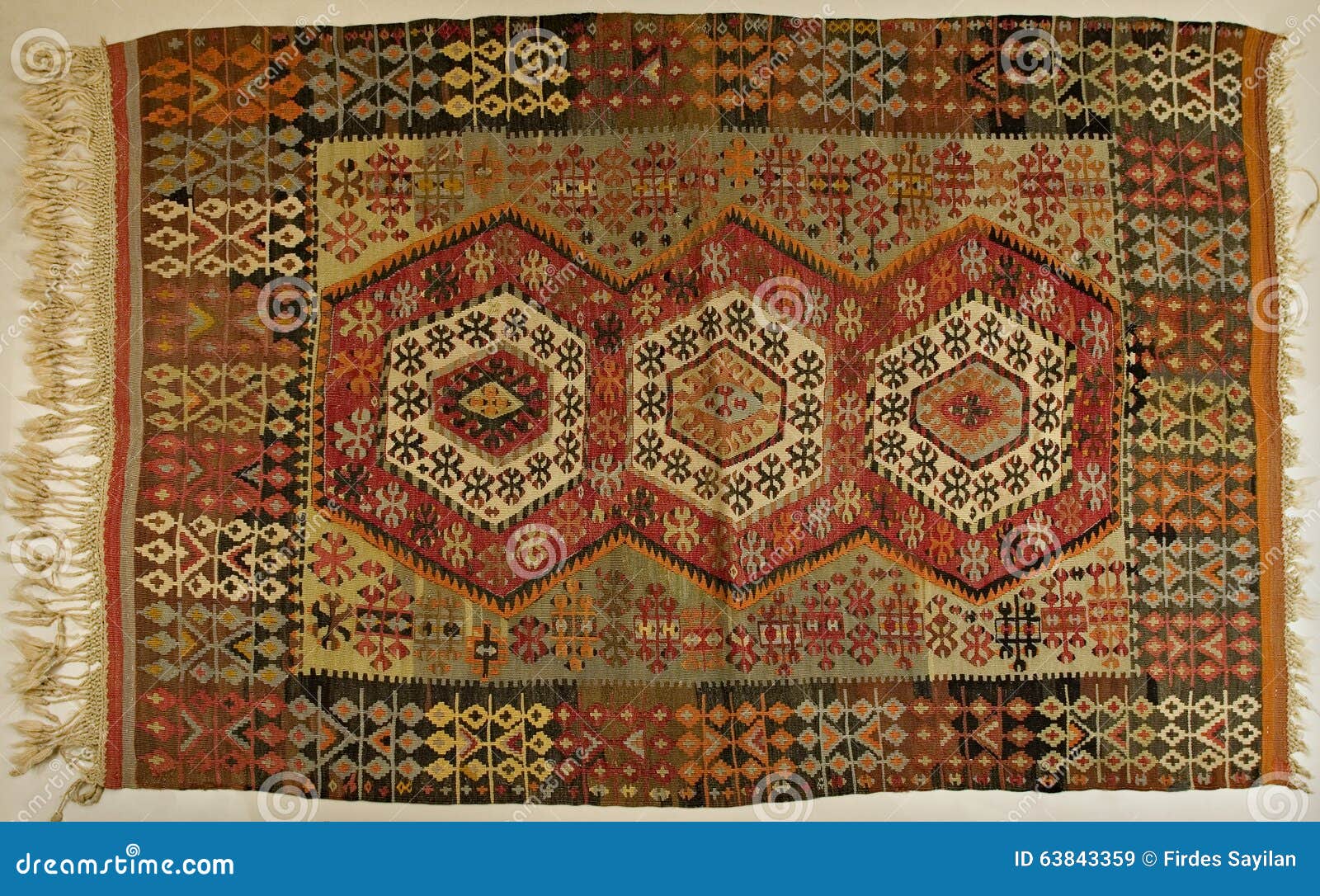 Tapete turco tradicional imagem de stock. Imagem de peru - 63843359