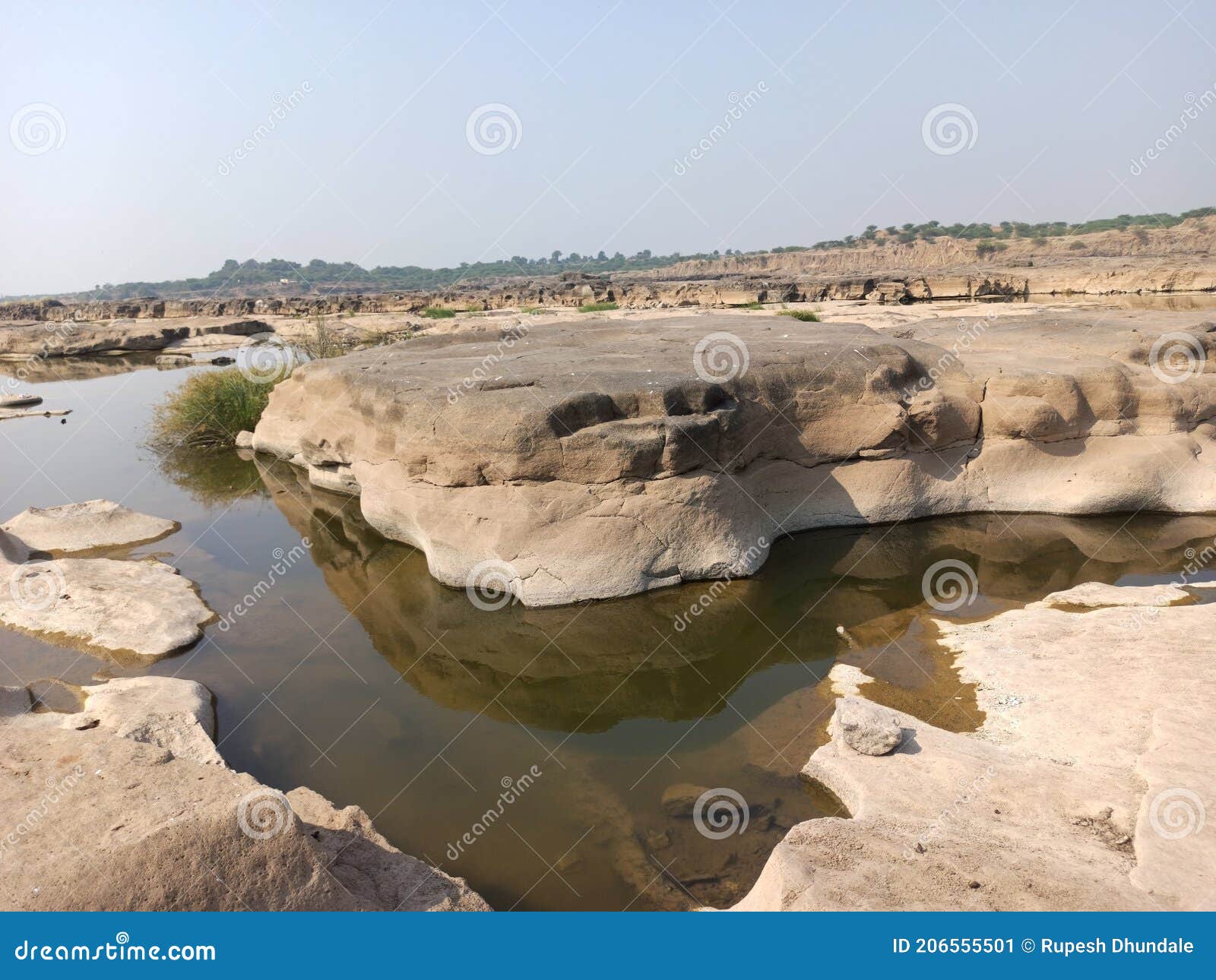 Tapi River Geological Structure Rocks Stock Image - Image of rock, sand ...