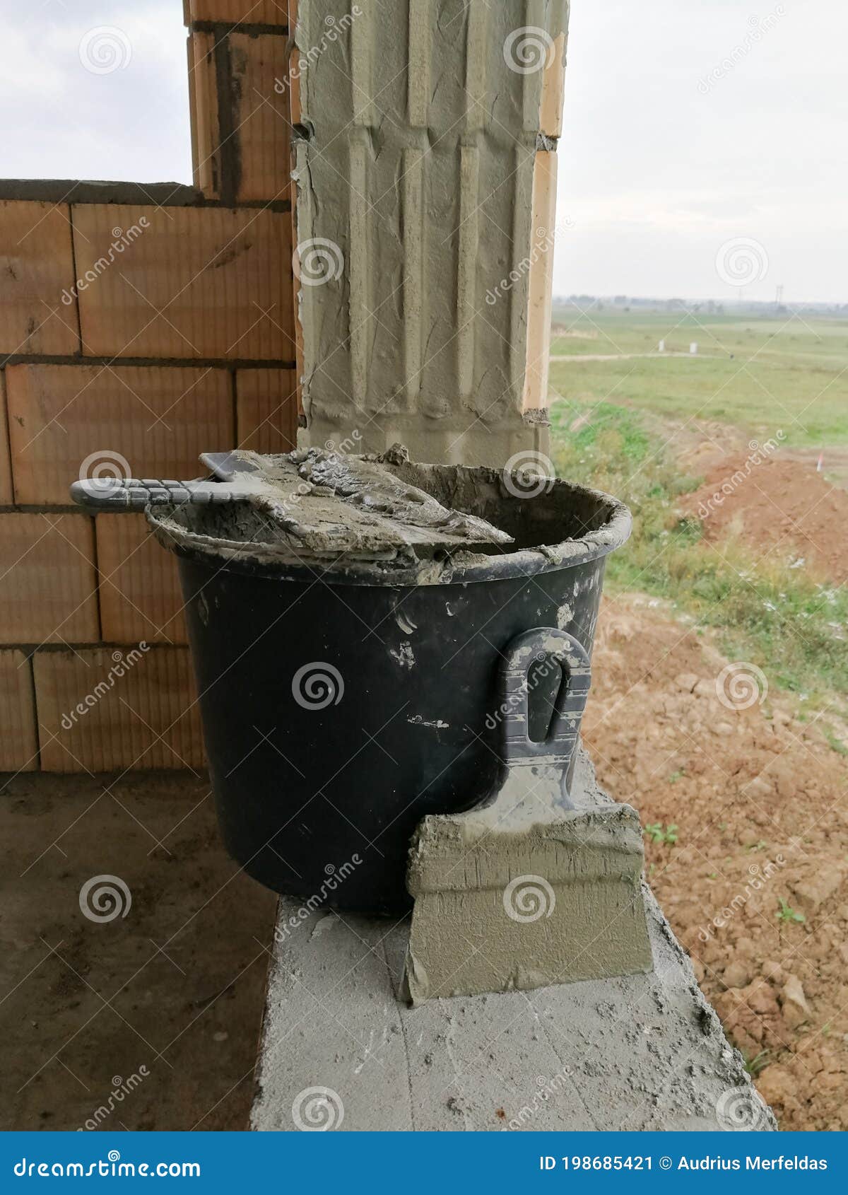 Construction Work Accessories and Tools Stock Image - Image of drywall ...