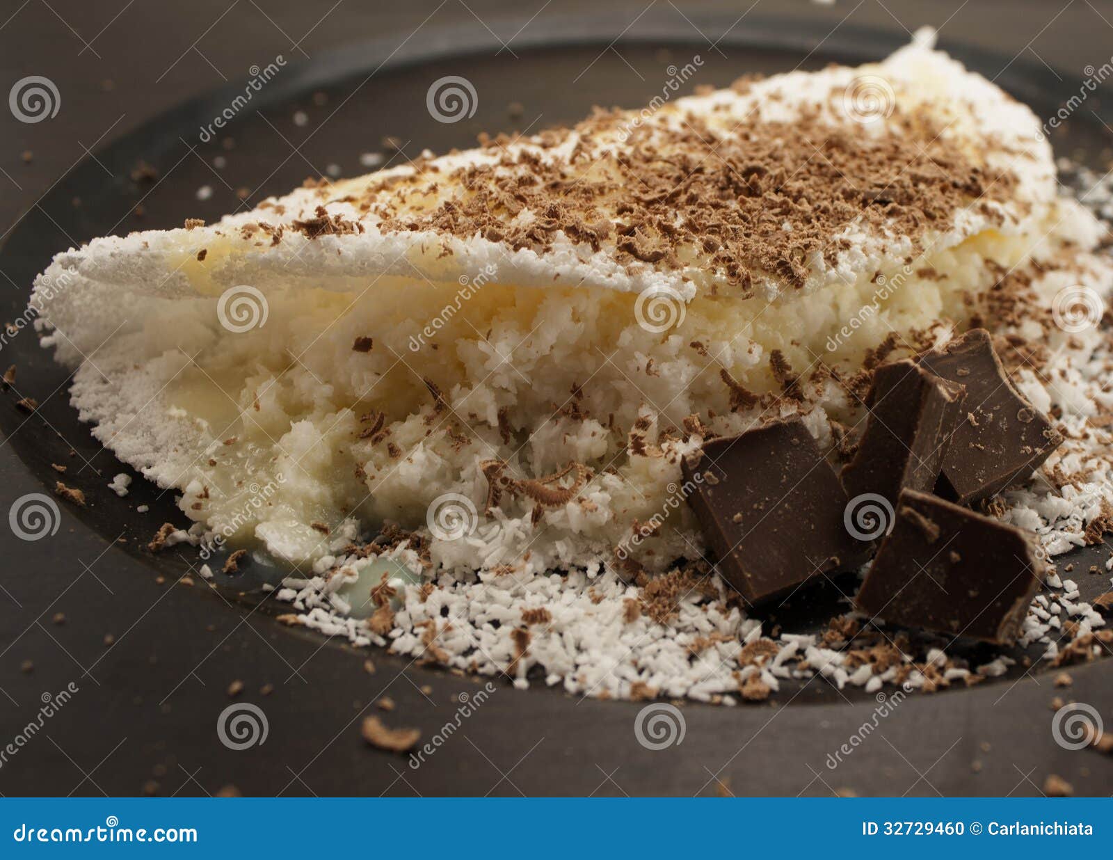 Tapioca foto de archivo. Imagen de leche, postre, coco - 32729460