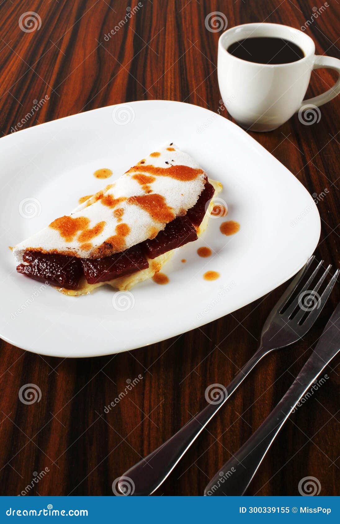 Tapioca. Brazilian snack stock image. Image of tradition - 300339155