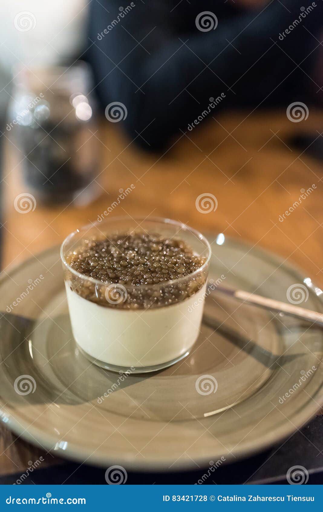 Tapioca Dessert with Coffee Stock Photo - Image of healthy, cuisine ...