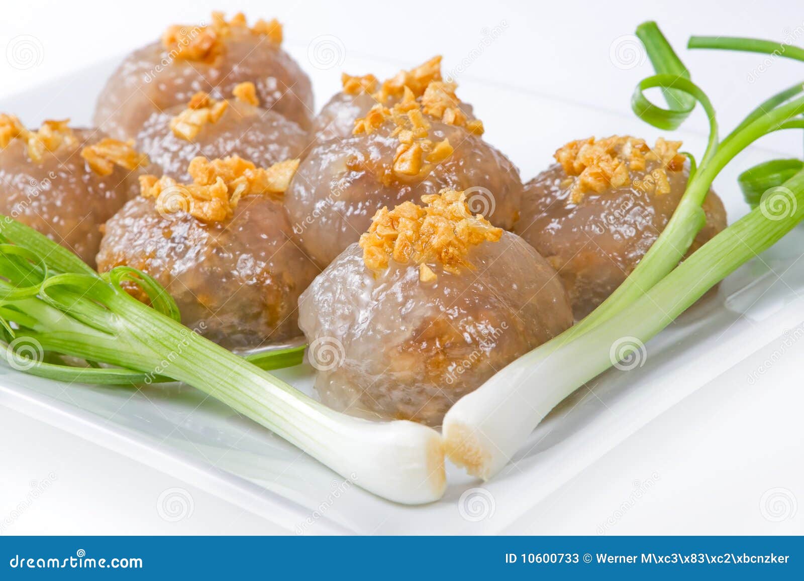 Tapioca dumplings stock image. Image of meatballs, product - 10600733