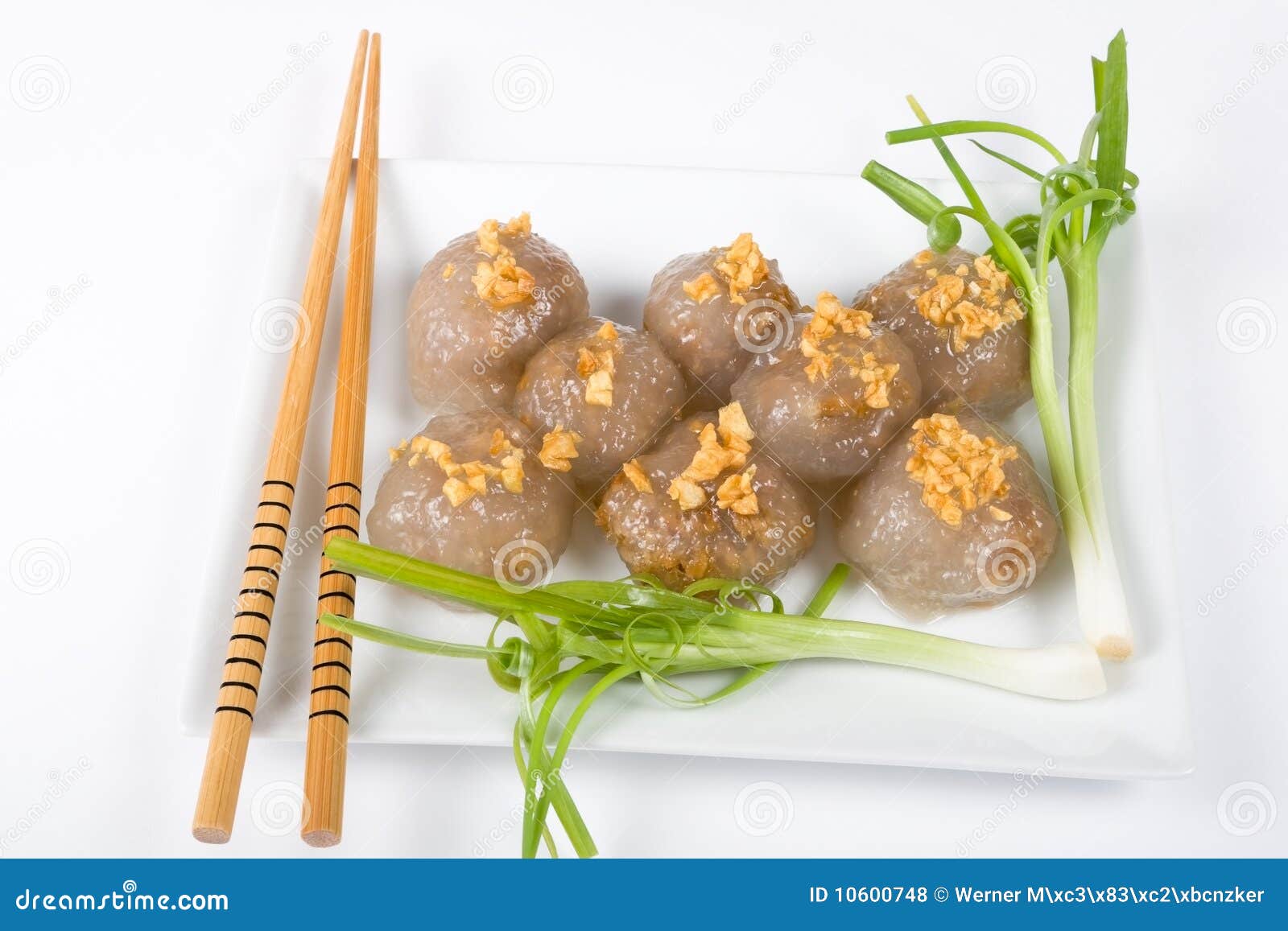 Tapioca dumplings stock photo. Image of culinary, plate - 10600748