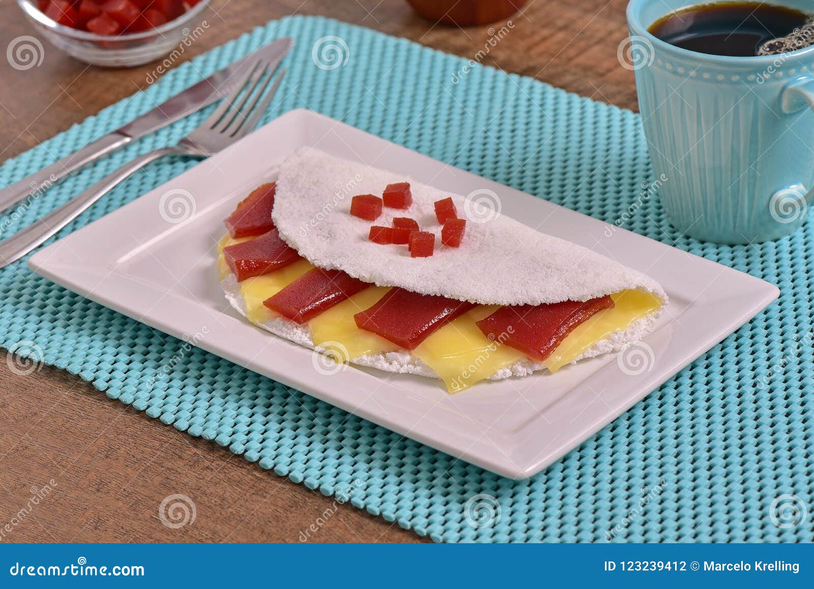 Sweet Tapioca Dessert stock photo. Image of people, northwest - 123239412