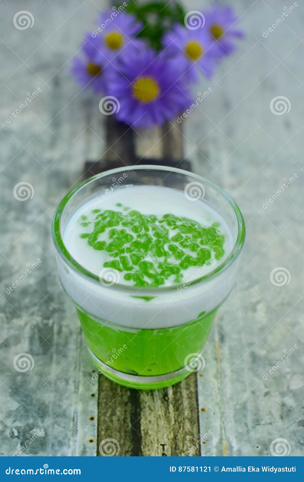 Tapioca pearl coconut milk stock image. Image of milk - 87581121