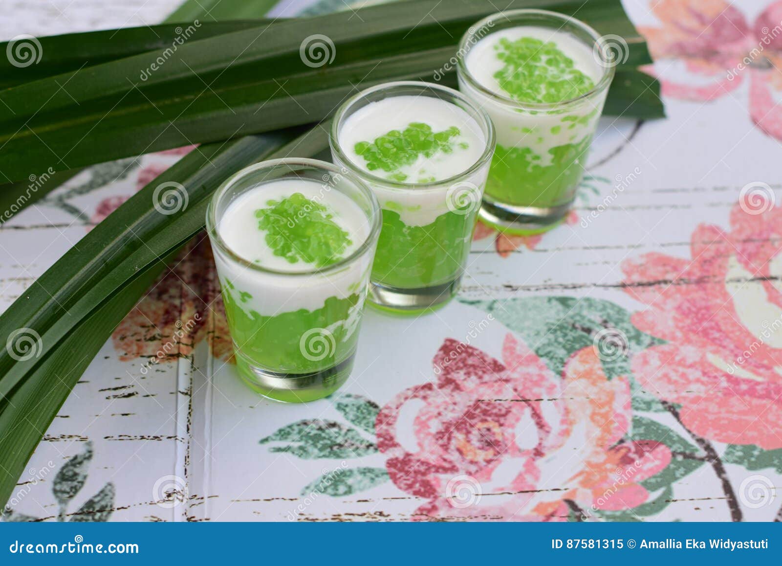 Tapioca pearl coconut milk stock image. Image of drink - 87581315