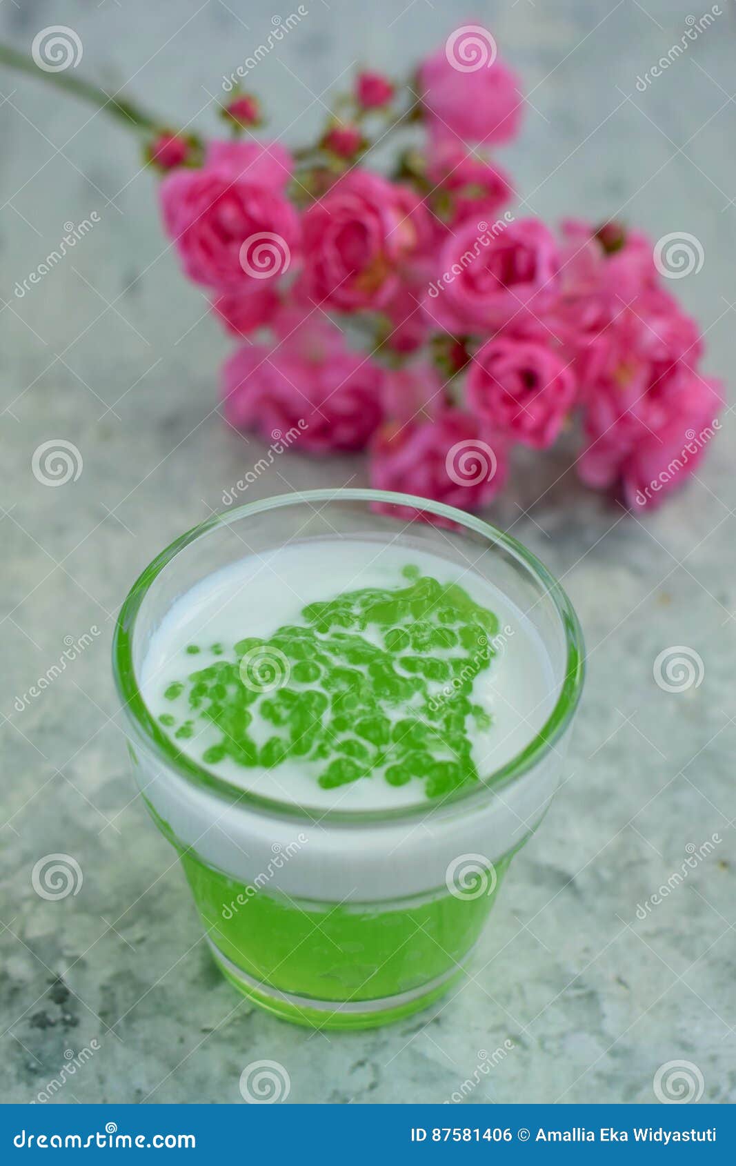 Tapioca pearl coconut milk stock photo. Image of tapioca - 87581406