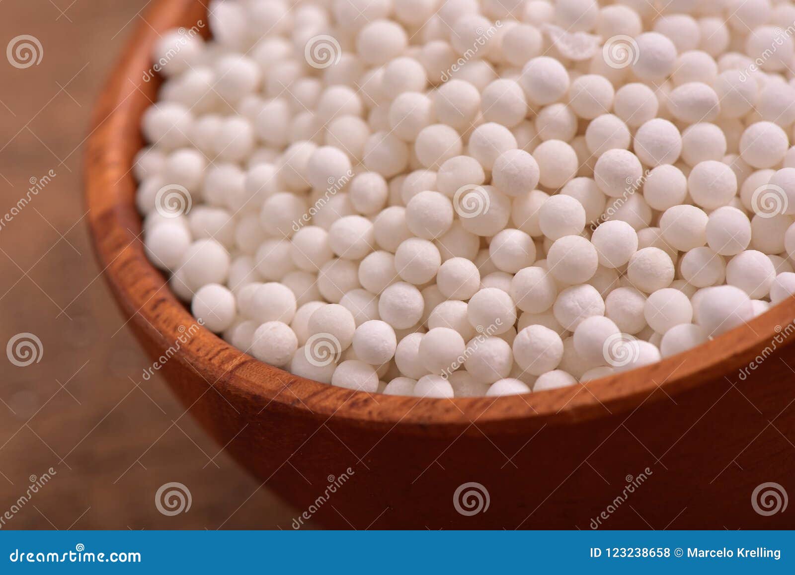 Tapioca pearls bowl stock photo. Image of health, isolated - 123238658