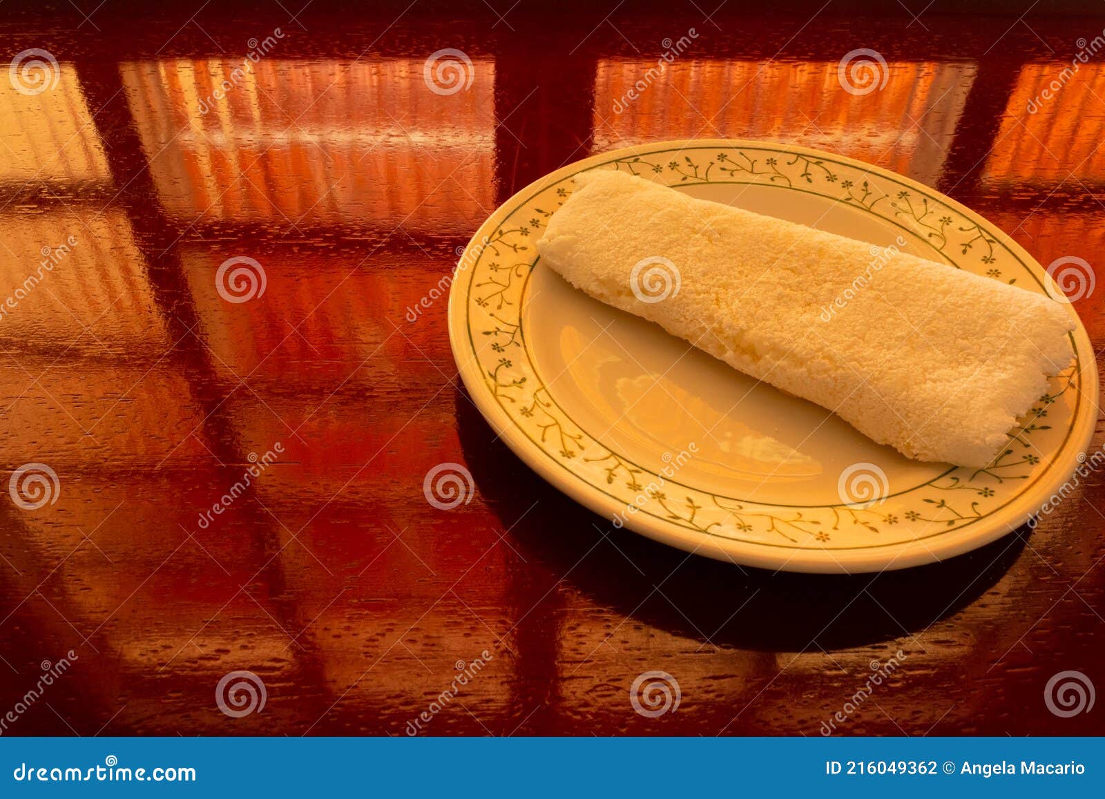 Tapioca in a Plate on a Reflective Surface. Stock Photo - Image of ...