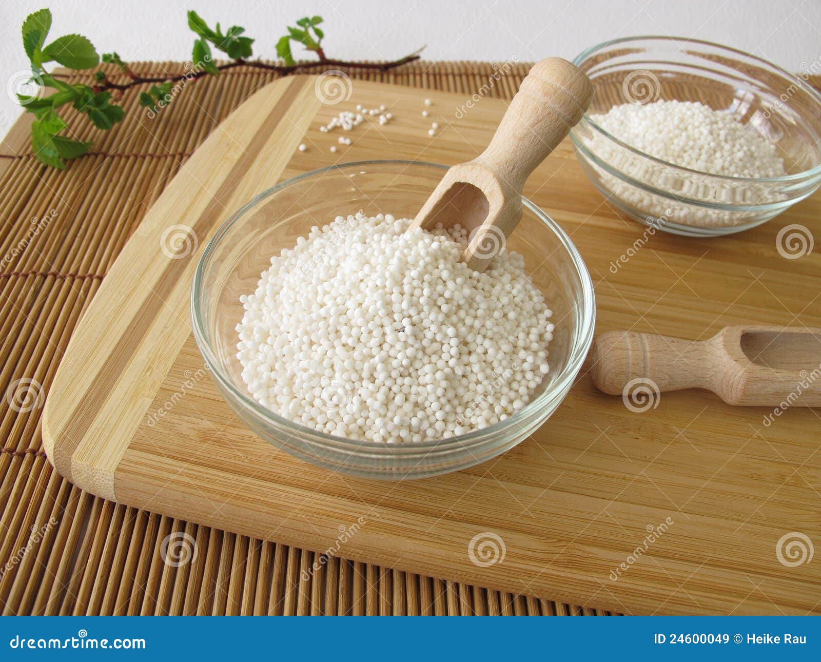 Raw Tapioca Sago Pearl Before Boil. Ingredient Making Asian Dessert ...