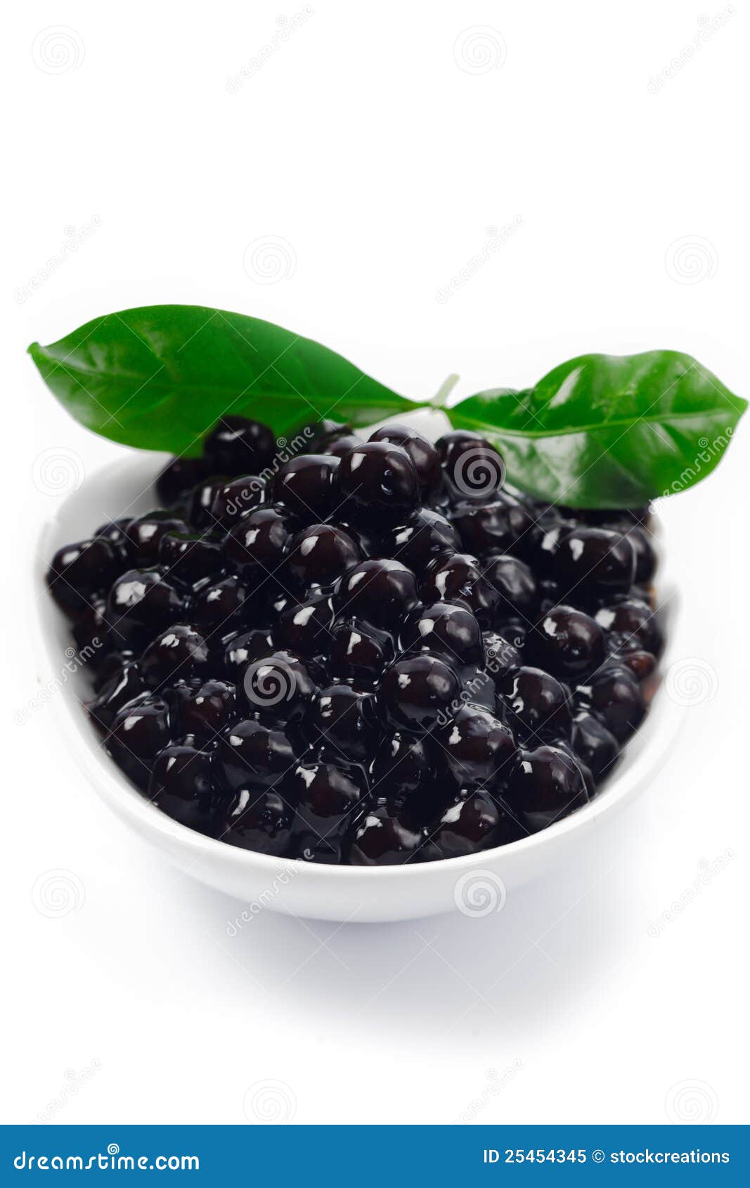 Tapioka-Perlen stockbild. Bild von aperitif, luftblase - 25454345