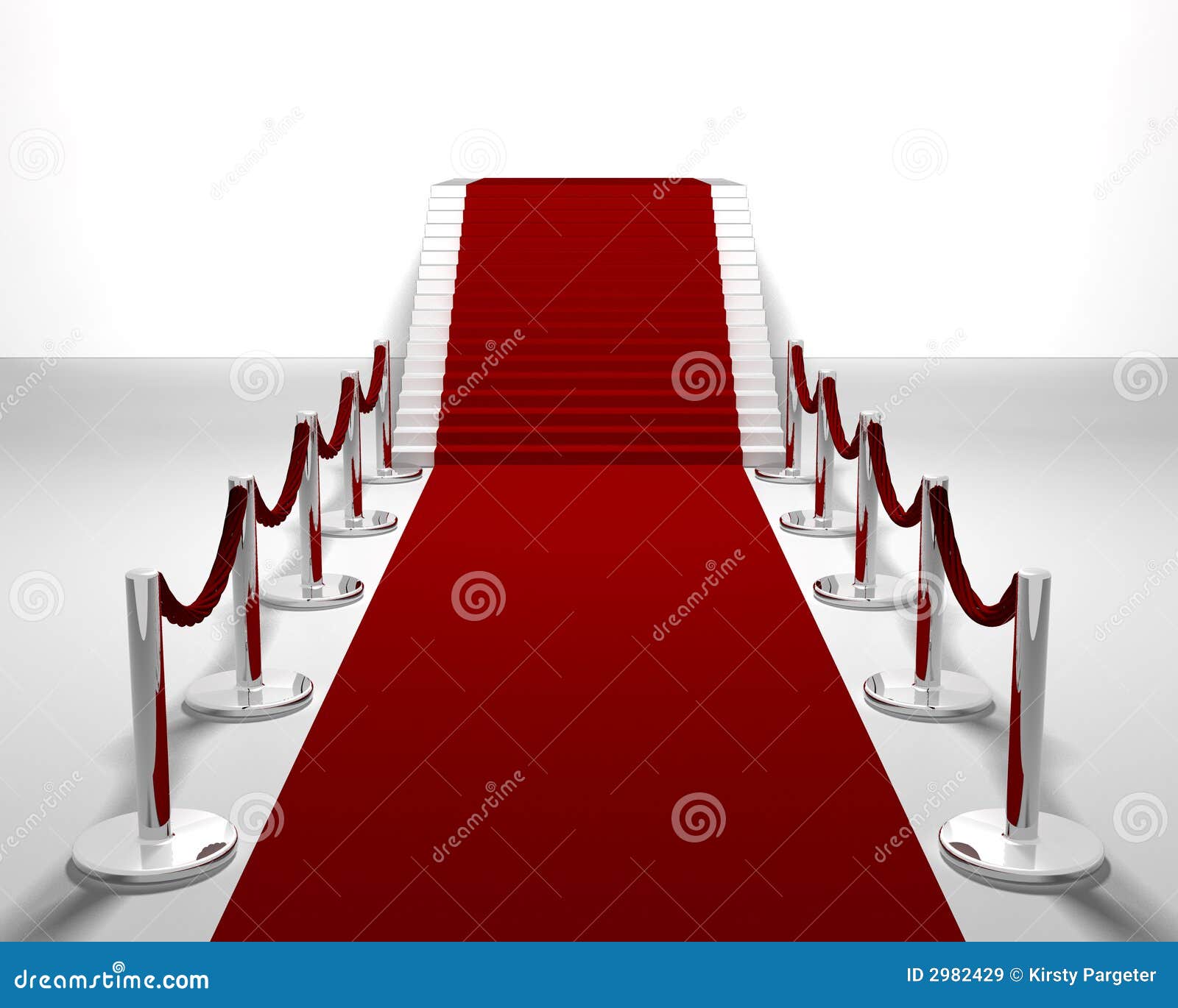 Tapis rouge illustration stock. Illustration du abstrait - 2982429