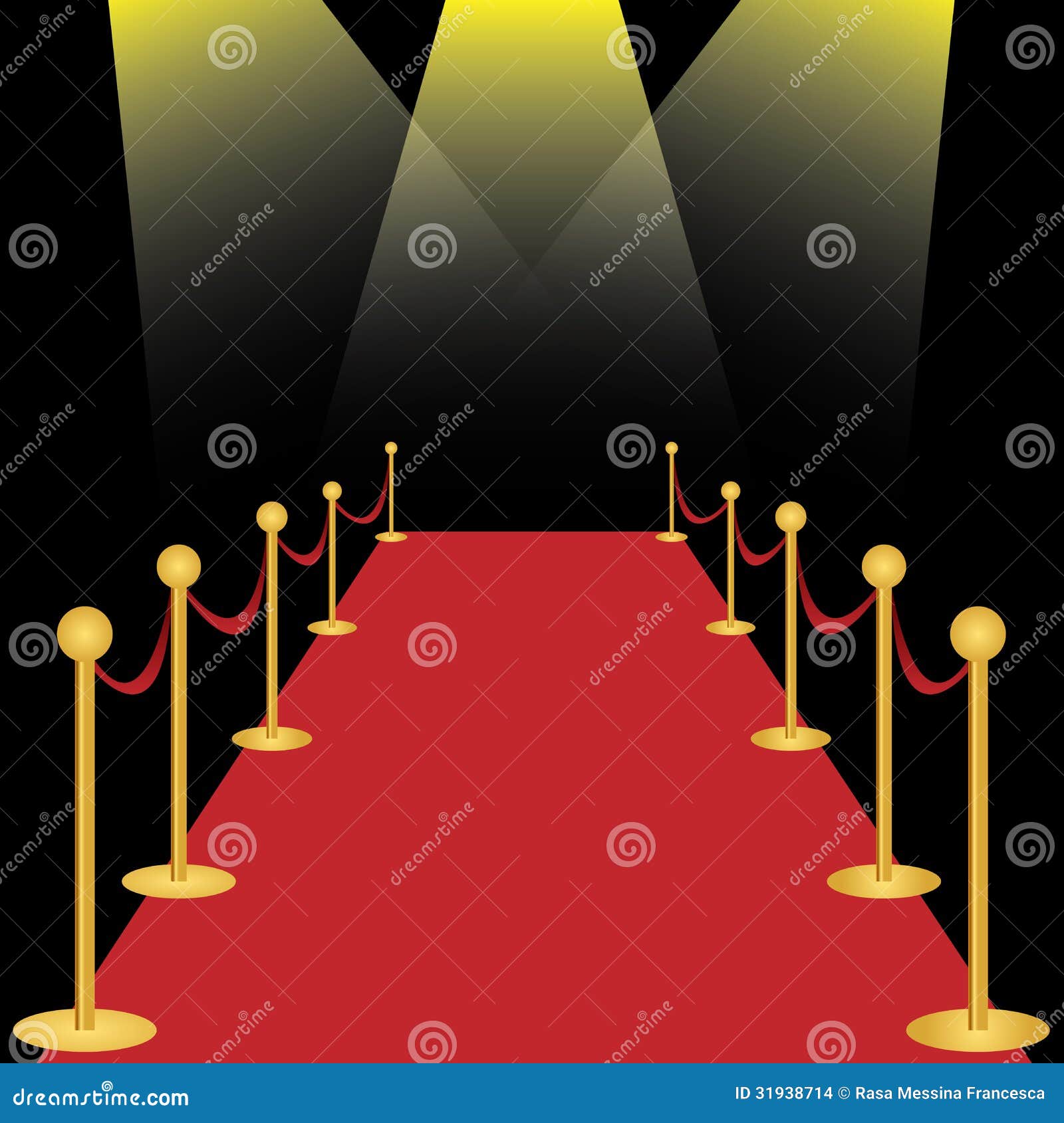 Tapis Rouge Images stock - Image: 31938714